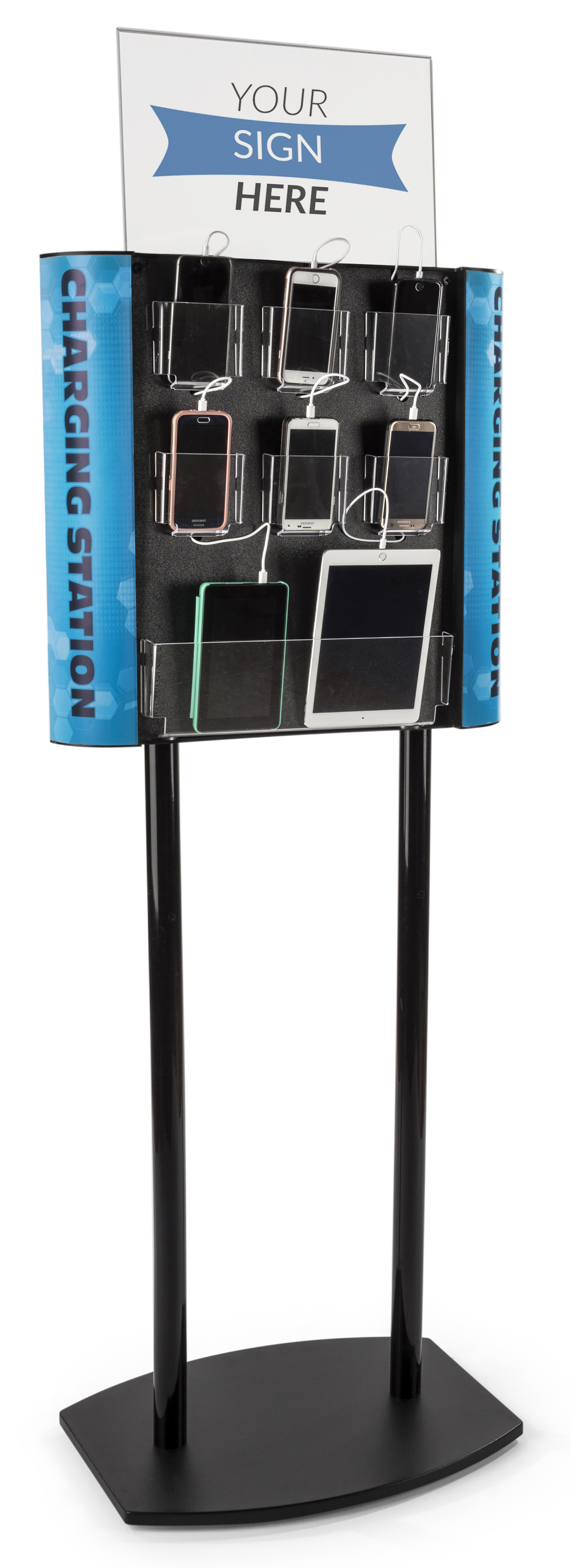 Public Phone Charging Station | Stock Graphics | Displays2Go