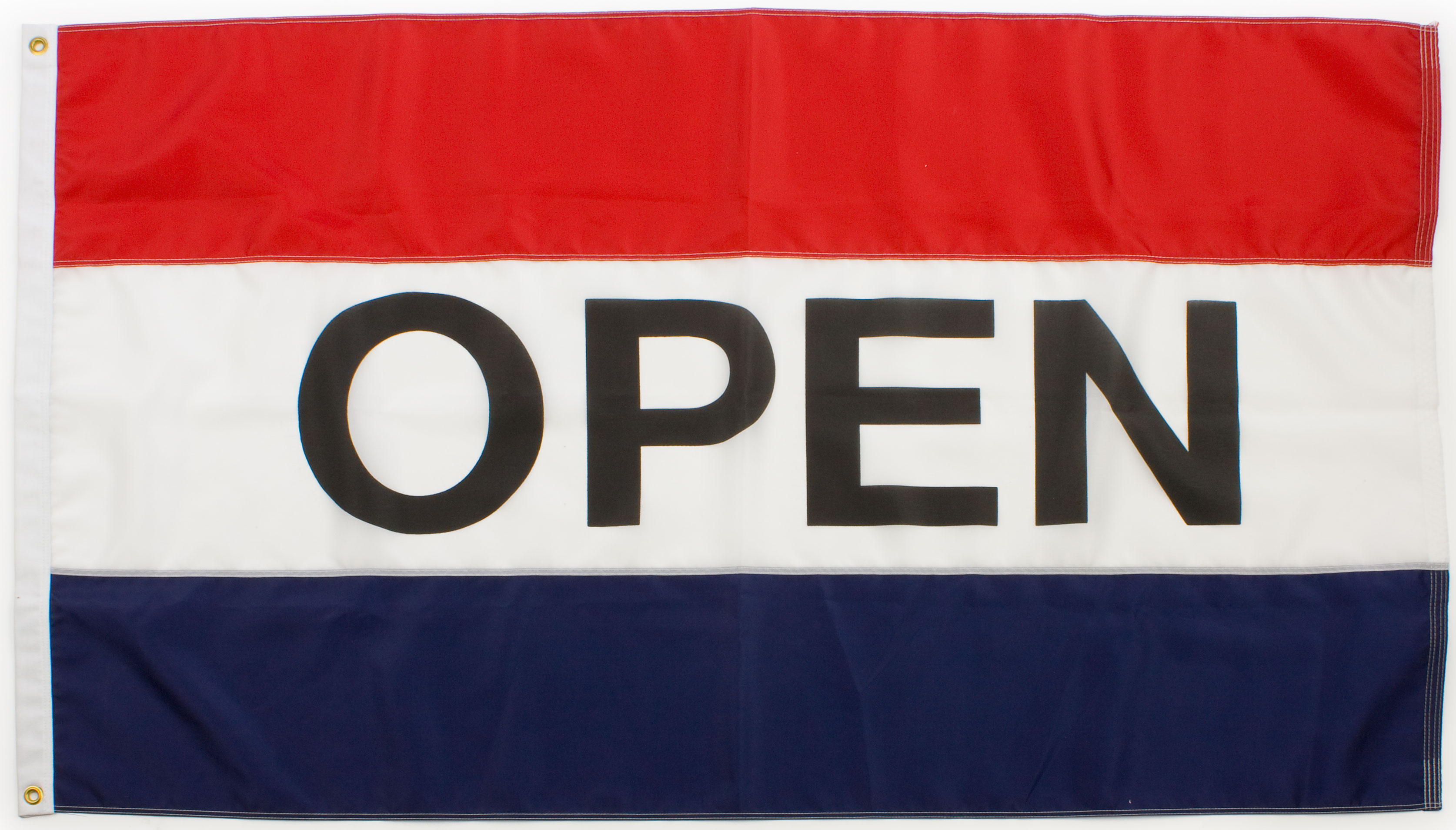 Open Flag | Double Stitched Design | Displays2Go