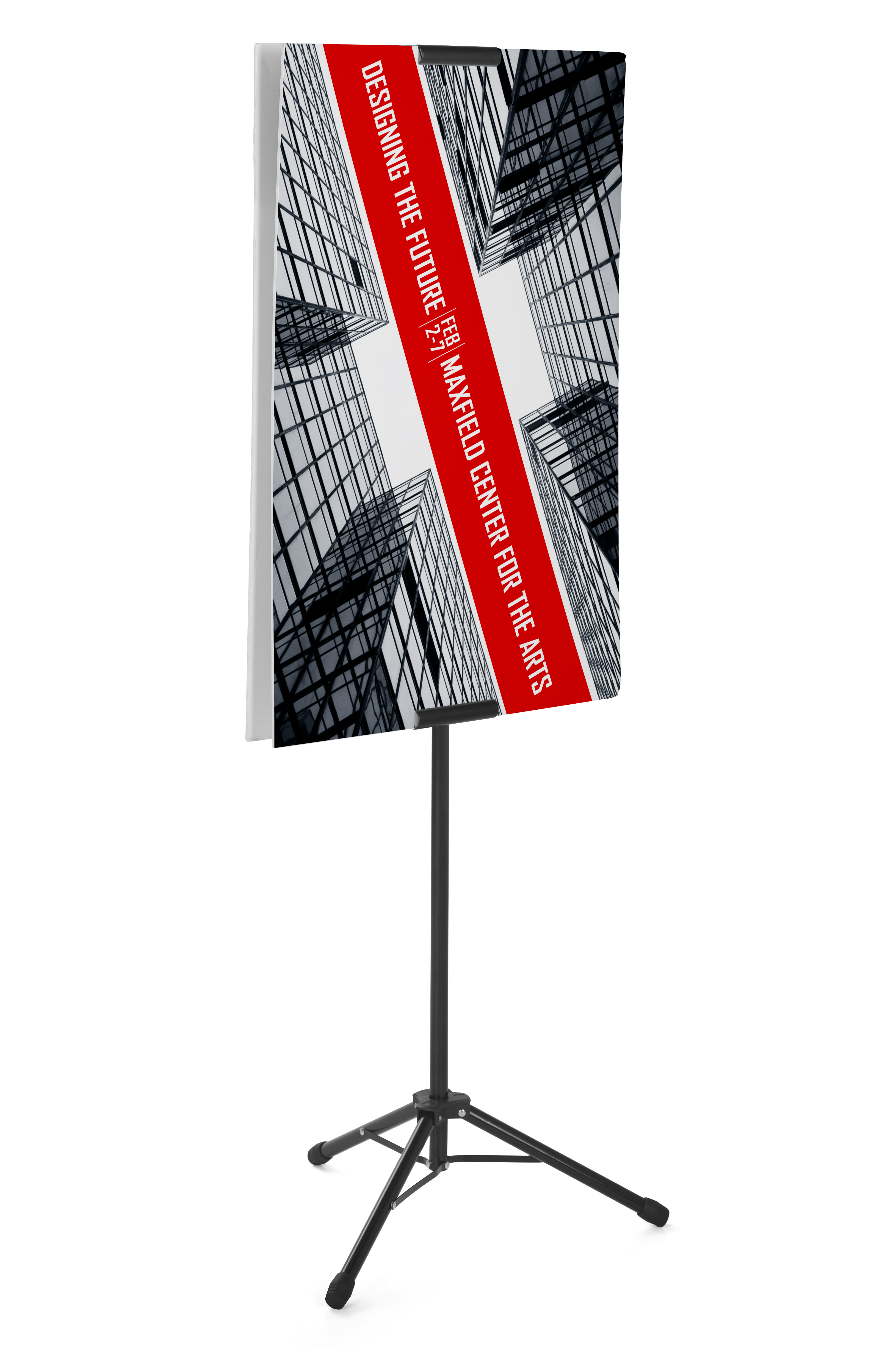 Tripod Poster Stand | Adjustable Height | Displays2Go
