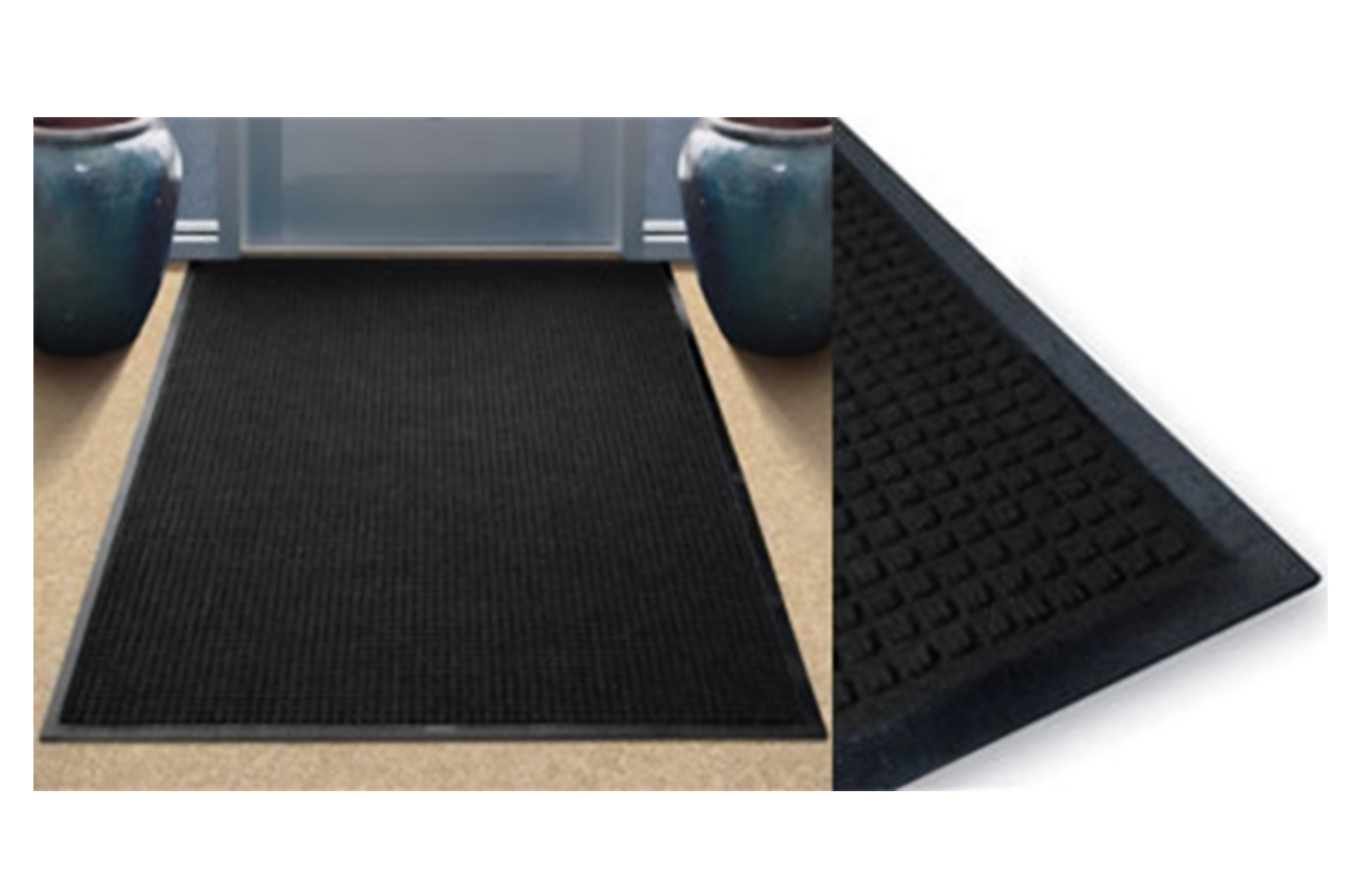 Commercial Mats | Rectangular Rug With 4' x 6' Area | Displays2Go
