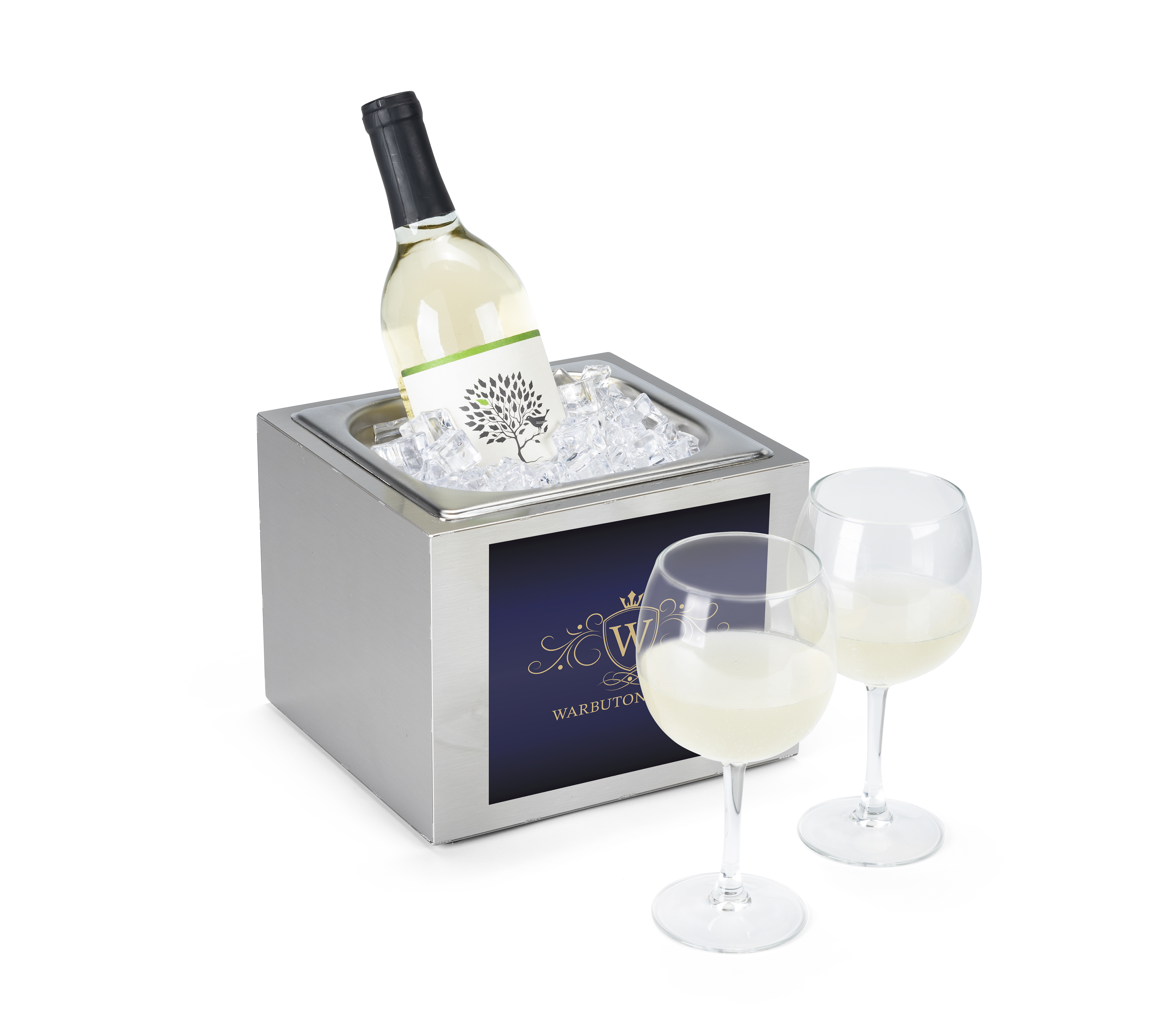 Branded Steel Countertop Ice Bin | Full Color UV Digital Printing ...