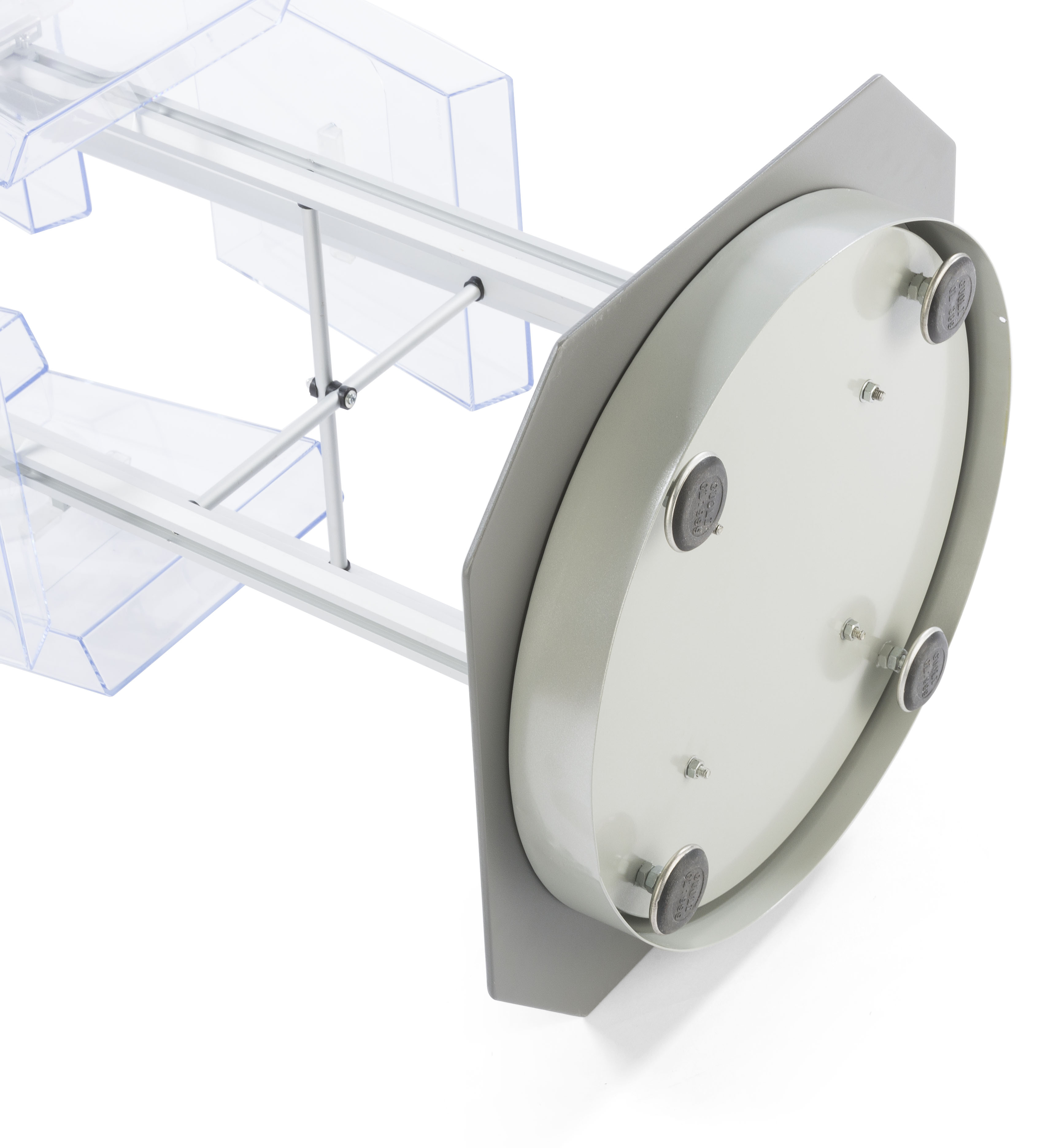 Spinning Magazine Stand | Holds 8.5