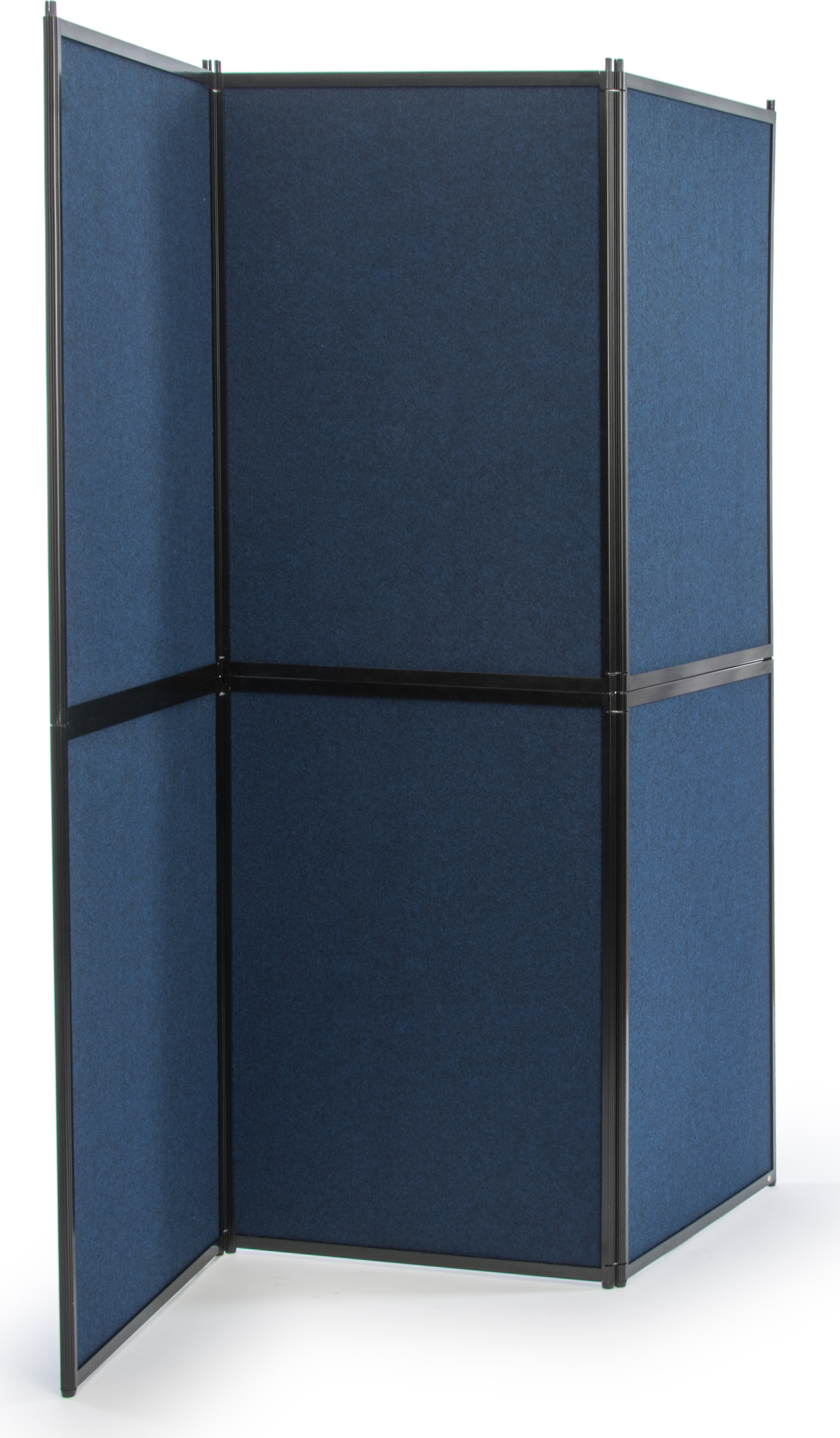 6 Panel Hook and Loop Display Board | Floor Standing System | Displays2Go