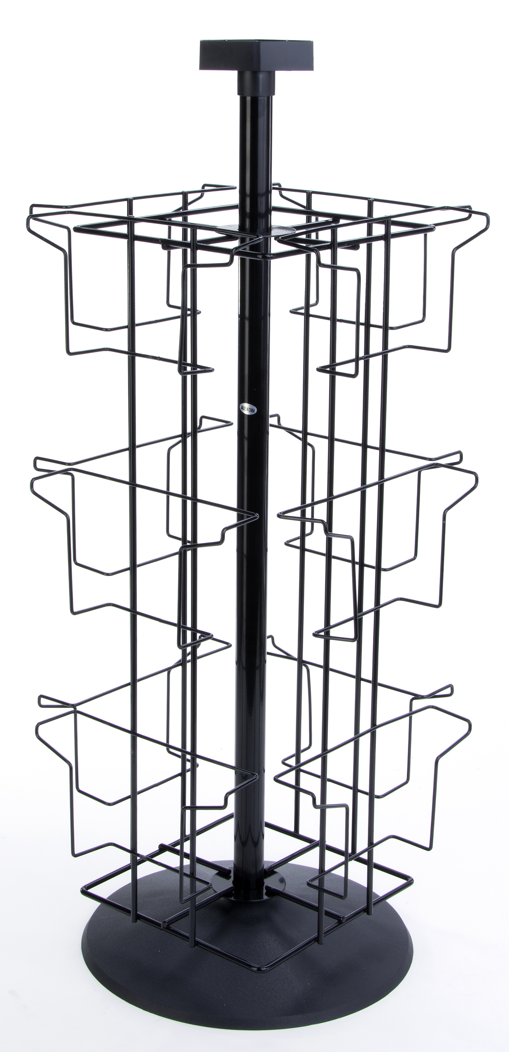 Postcard Carousel | 12 Horizontal Pockets | Displays2Go