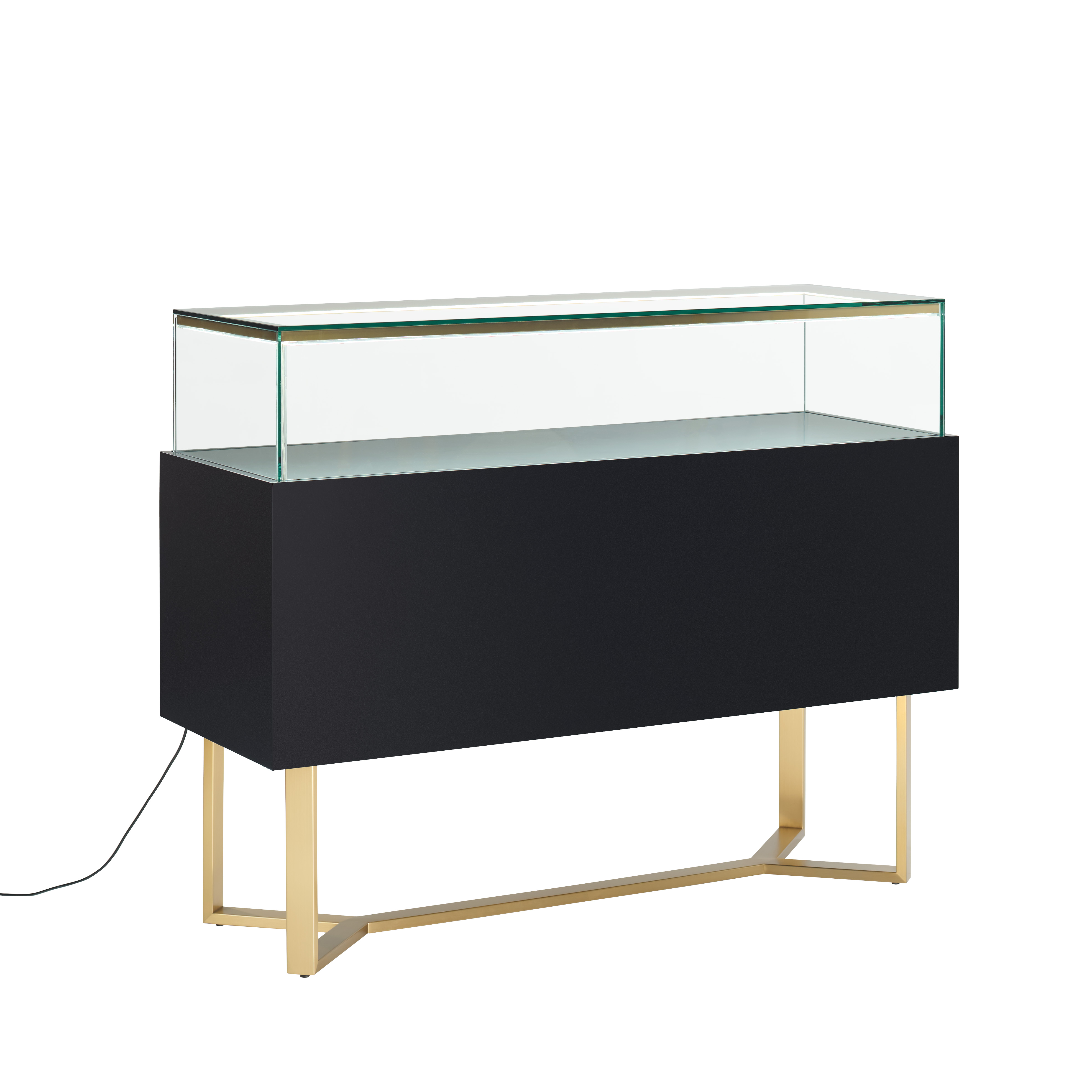 Retail Glass Display Counter | Illuminated with Storage | Displays2Go