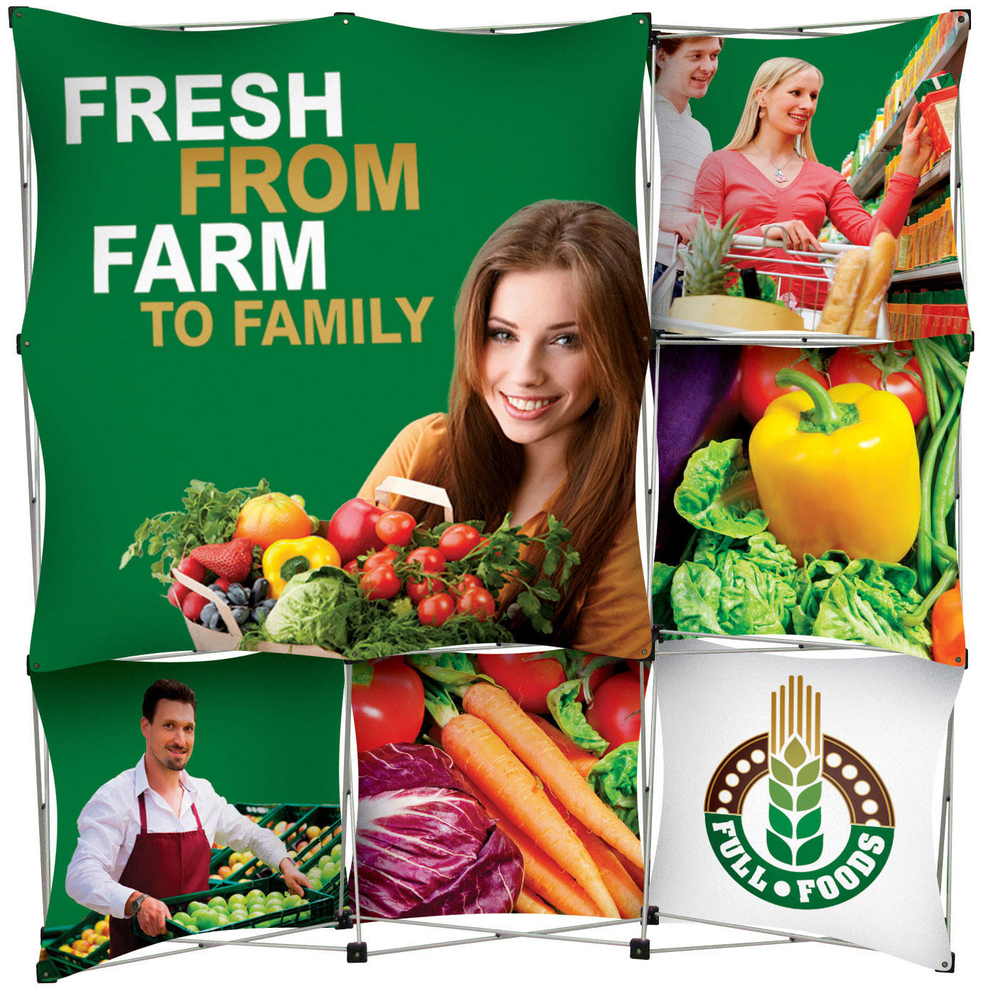 Trade Show Display Graphics | Pop Up Frame | Displays2Go