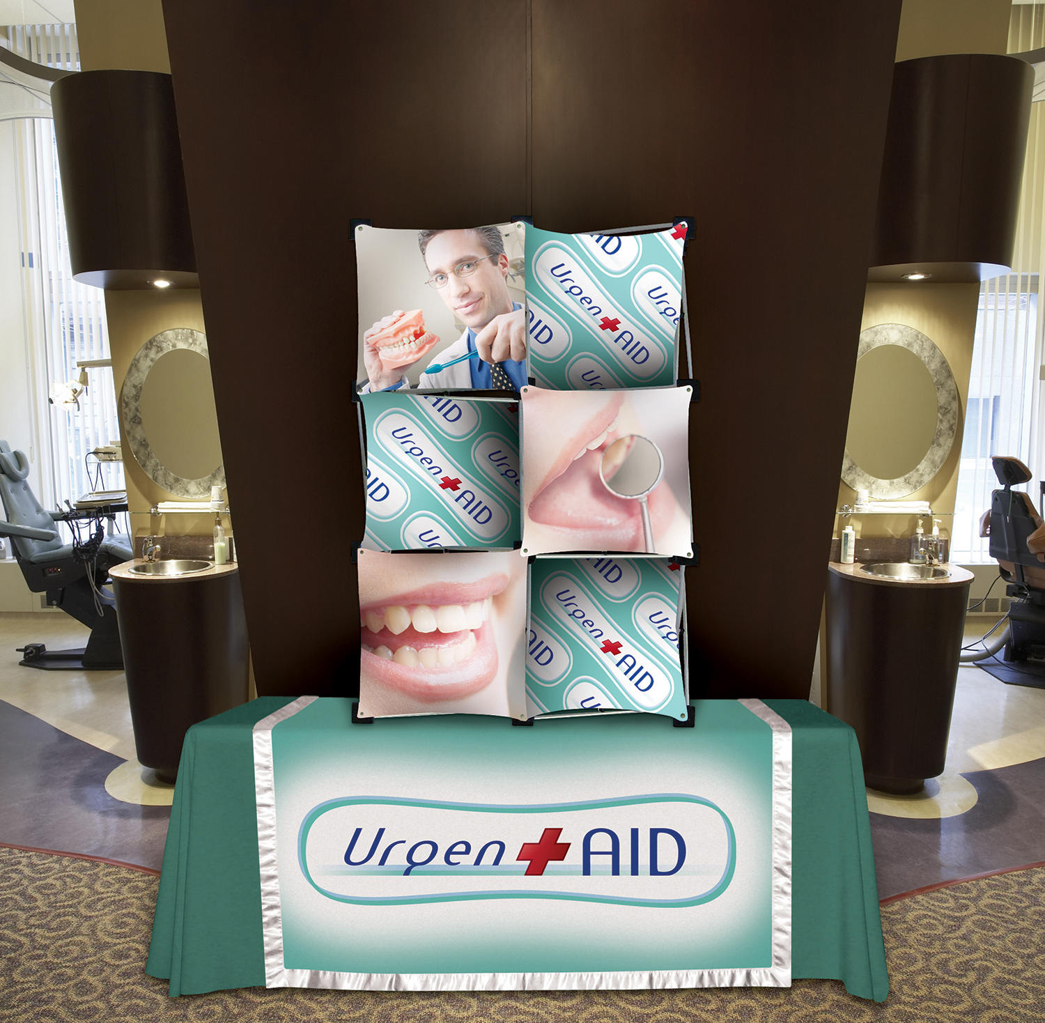 Pop Up Tradeshow Display | 3D Design with Geometric Shapes | Displays2Go