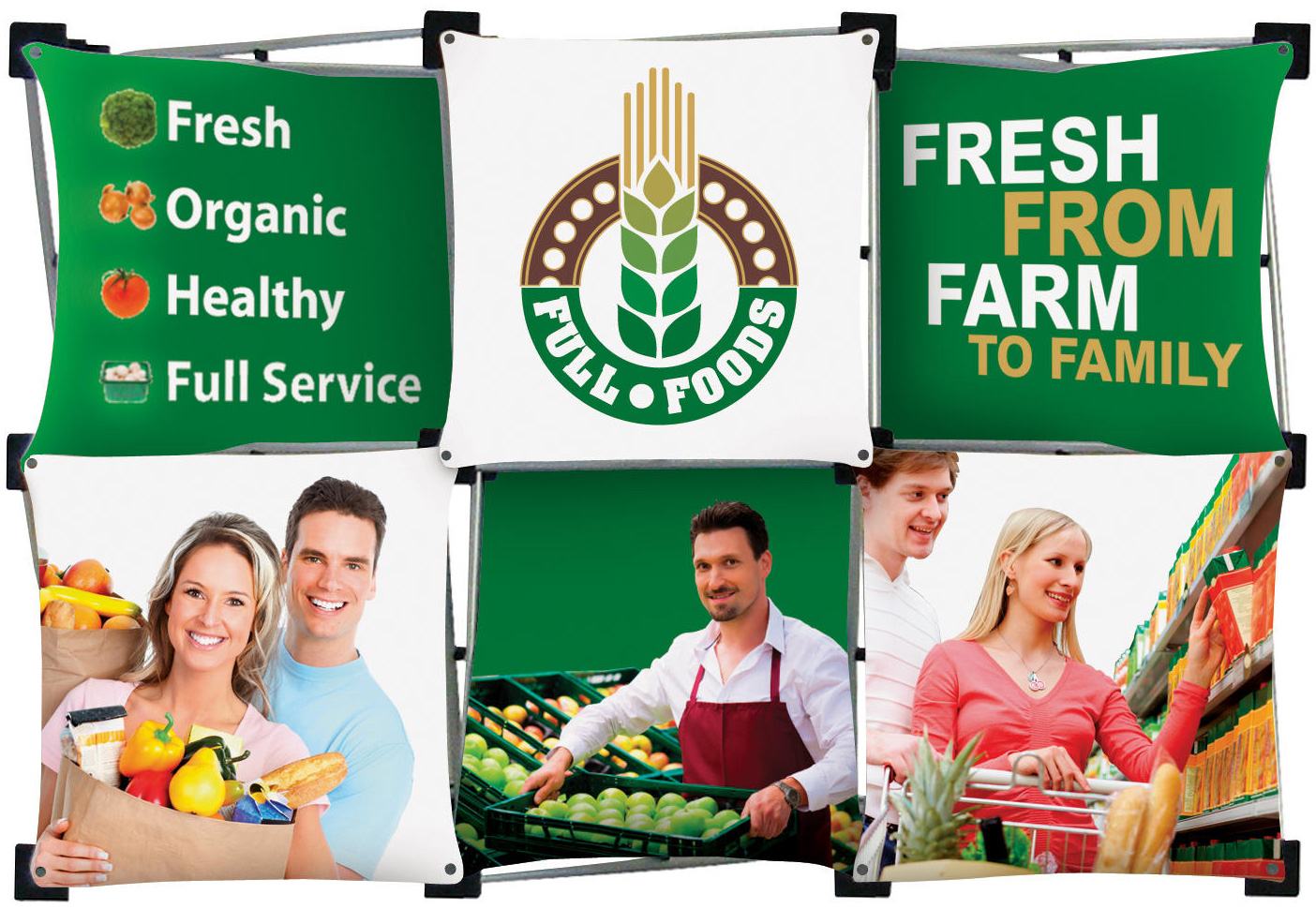 Pop Up Tradeshow Display | 3D Design with Geometric Shapes | Displays2Go