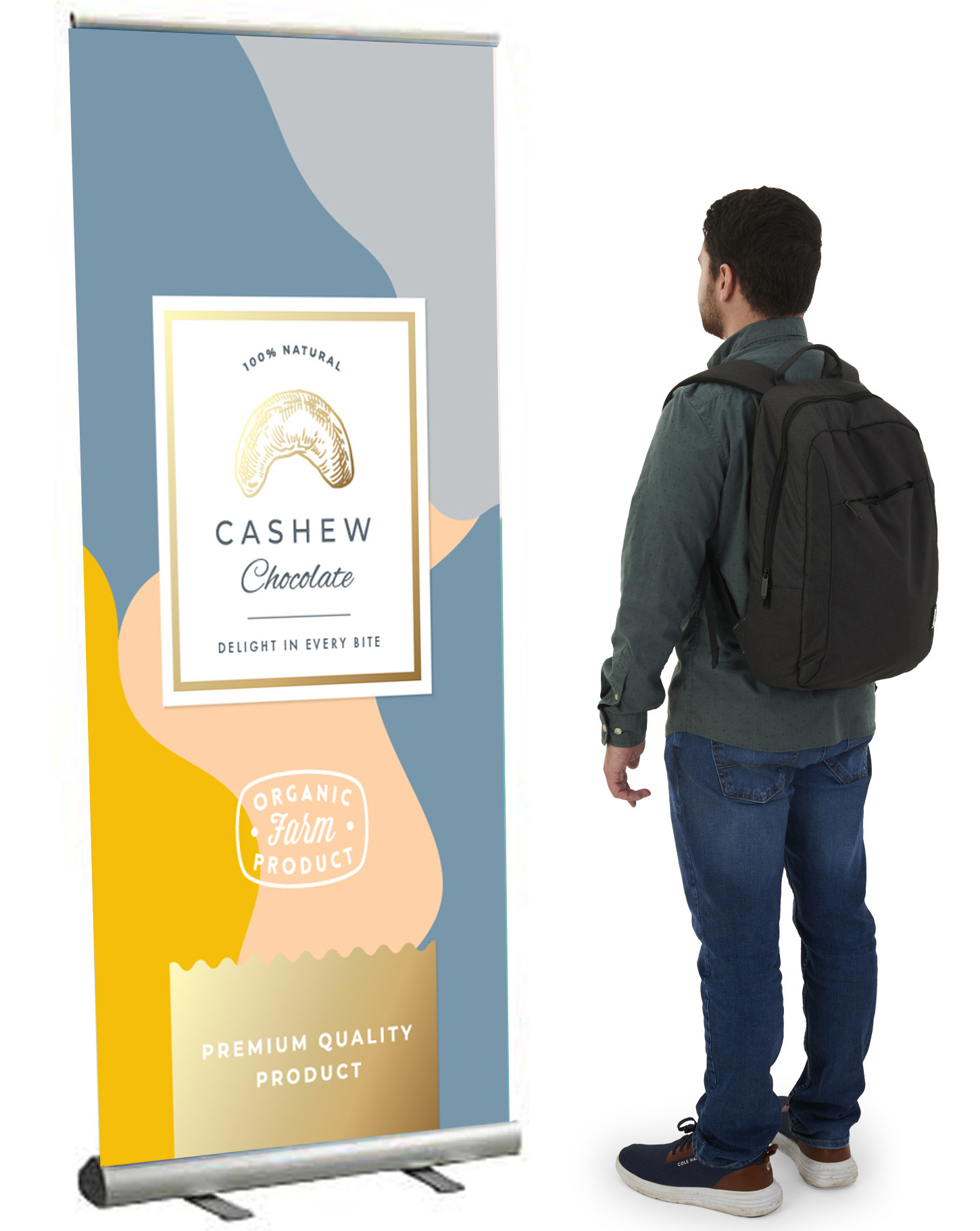 Roll Up Display Stand | Custom Banner w/ Graphics | Displays2Go