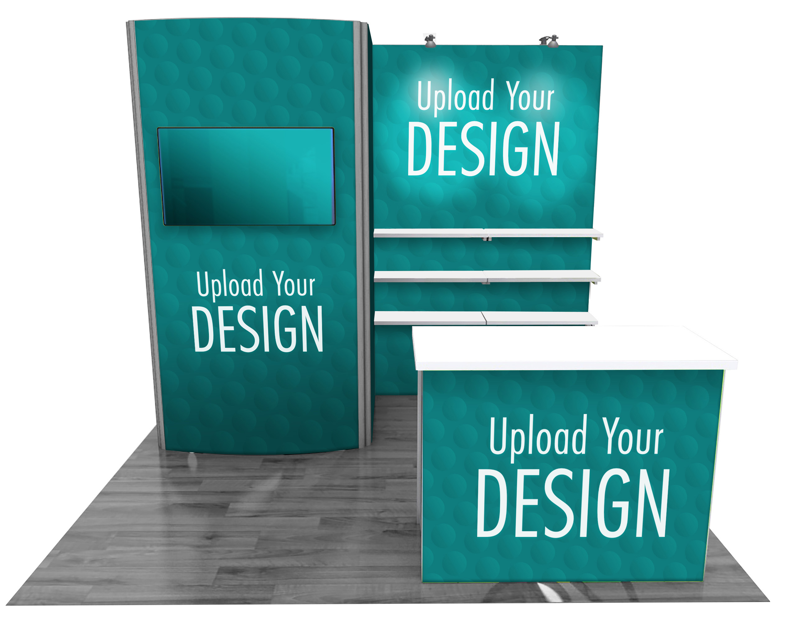Modular Exhibition System | Custom Printed Graphics | Displays2Go