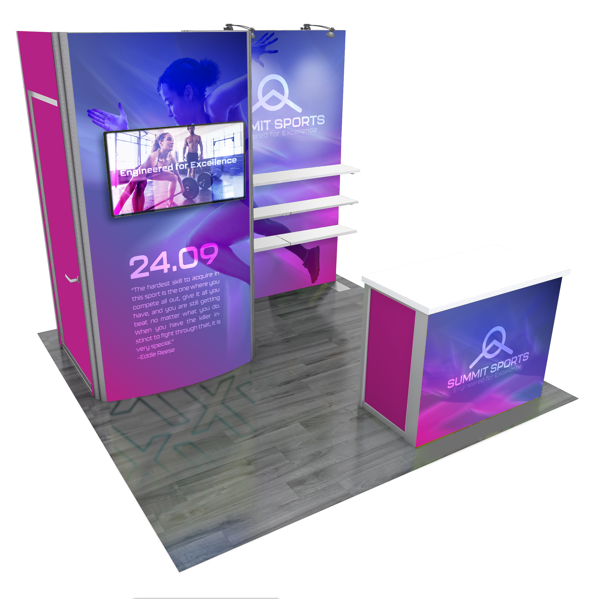 Modular Exhibition System | Custom Printed Graphics | Displays2Go