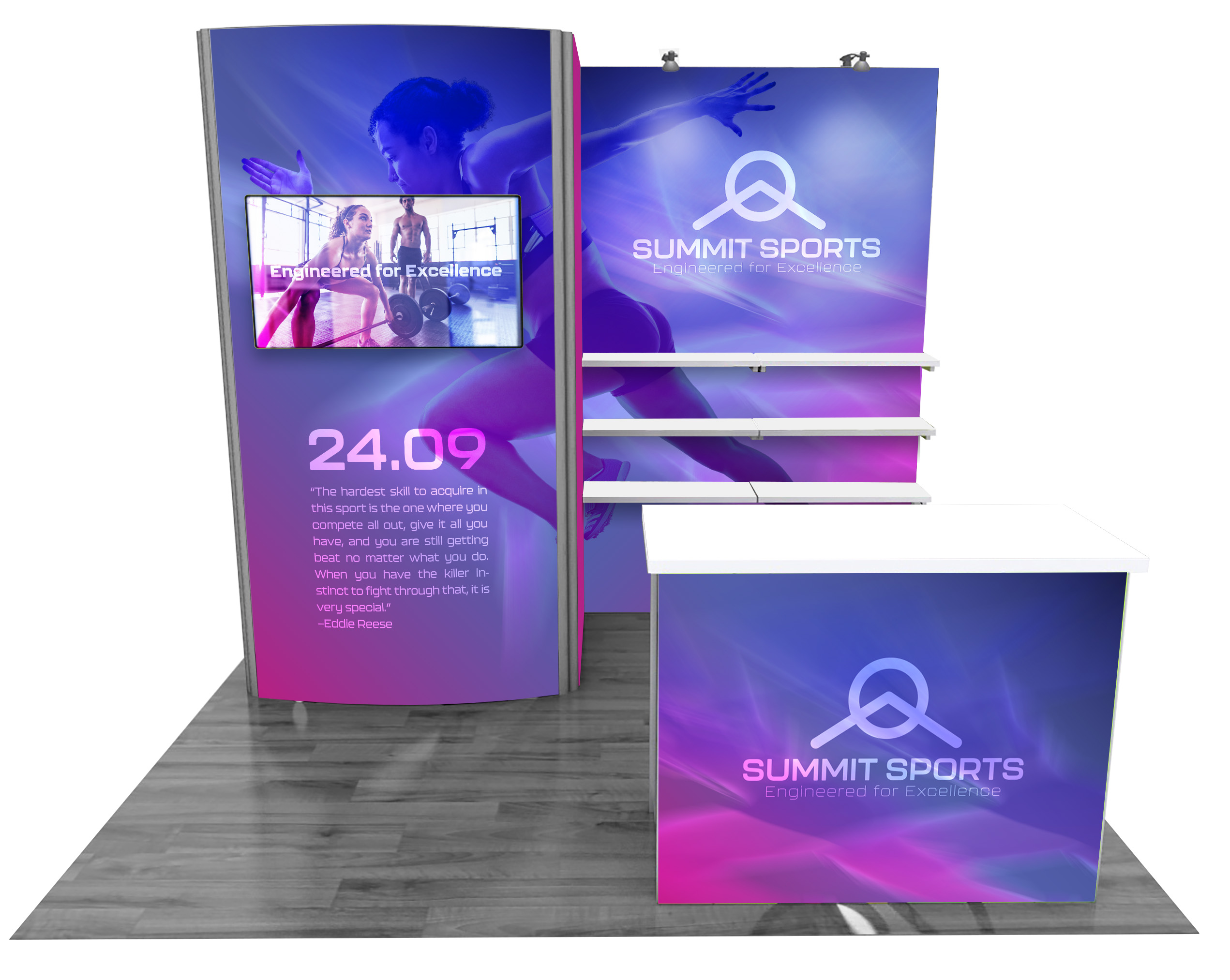 Modular Exhibition System | Custom Printed Graphics | Displays2Go