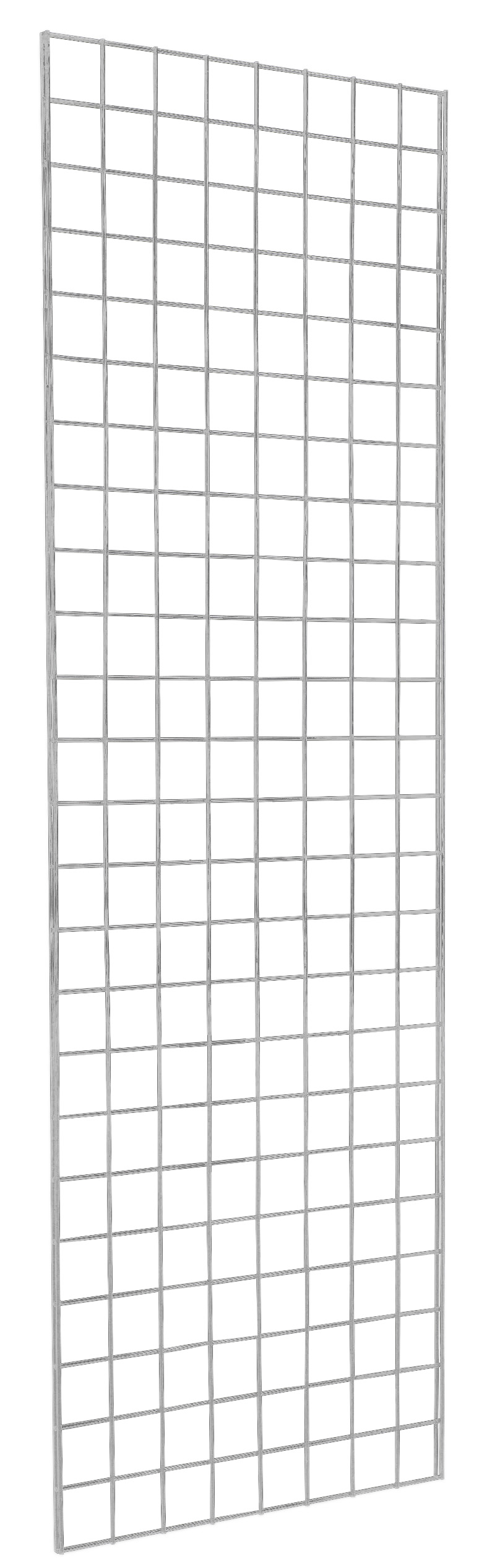 6’ White Wire Grid Panel | Strong Double Metal Framing | Displays2Go