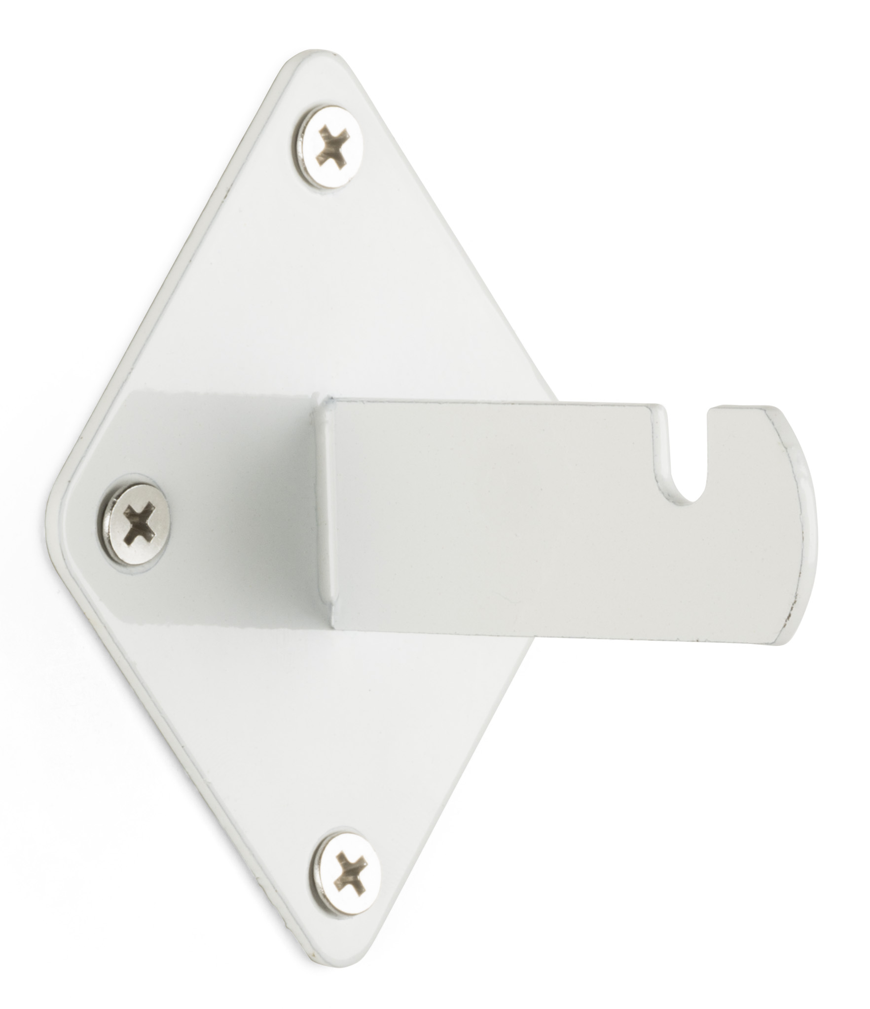 White Gridwall Bracket | Metal Wall Mounting Accessory | Displays2Go