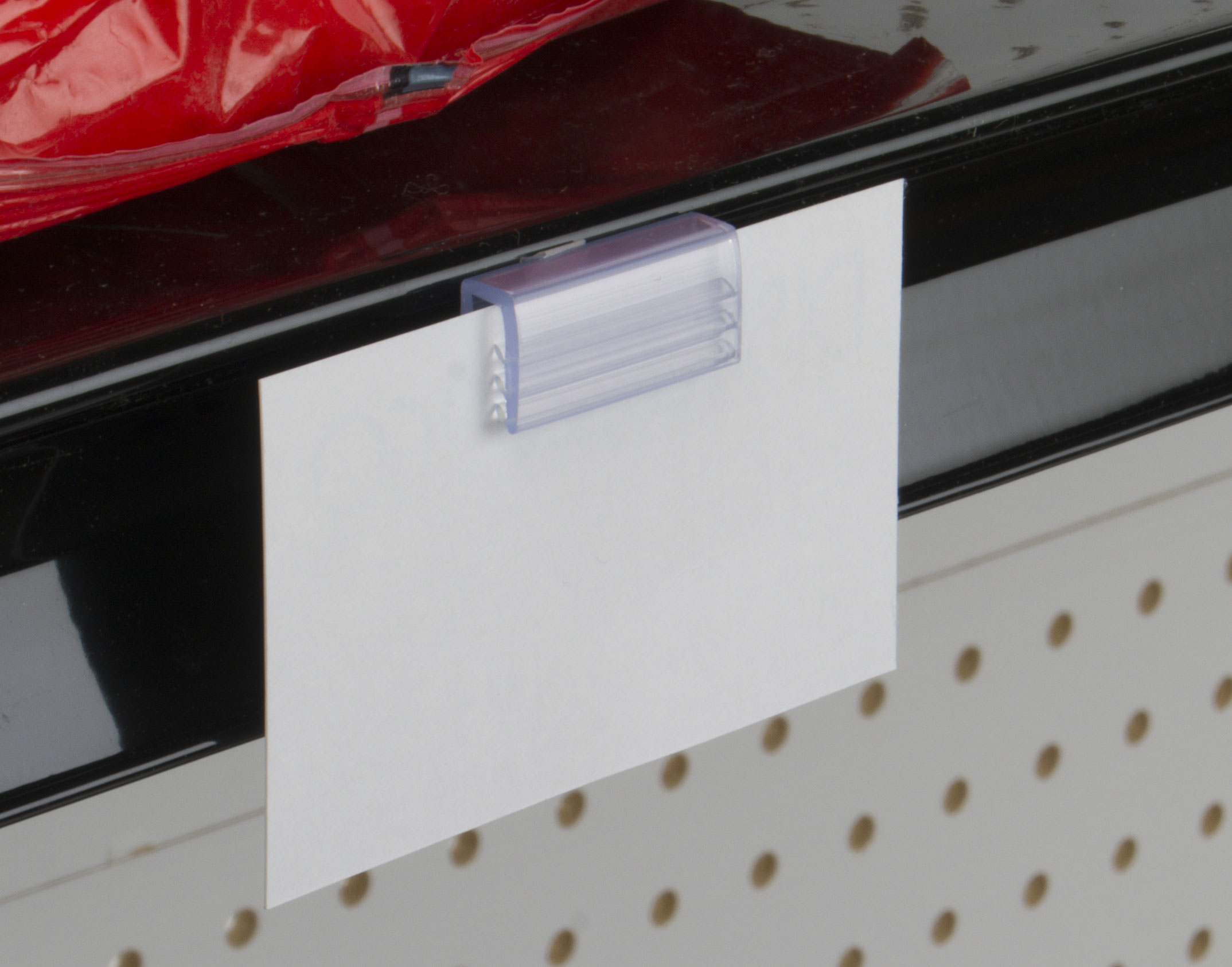 Shelf Talker Clip | Retail Shelving Sign - 100 units | Displays2Go