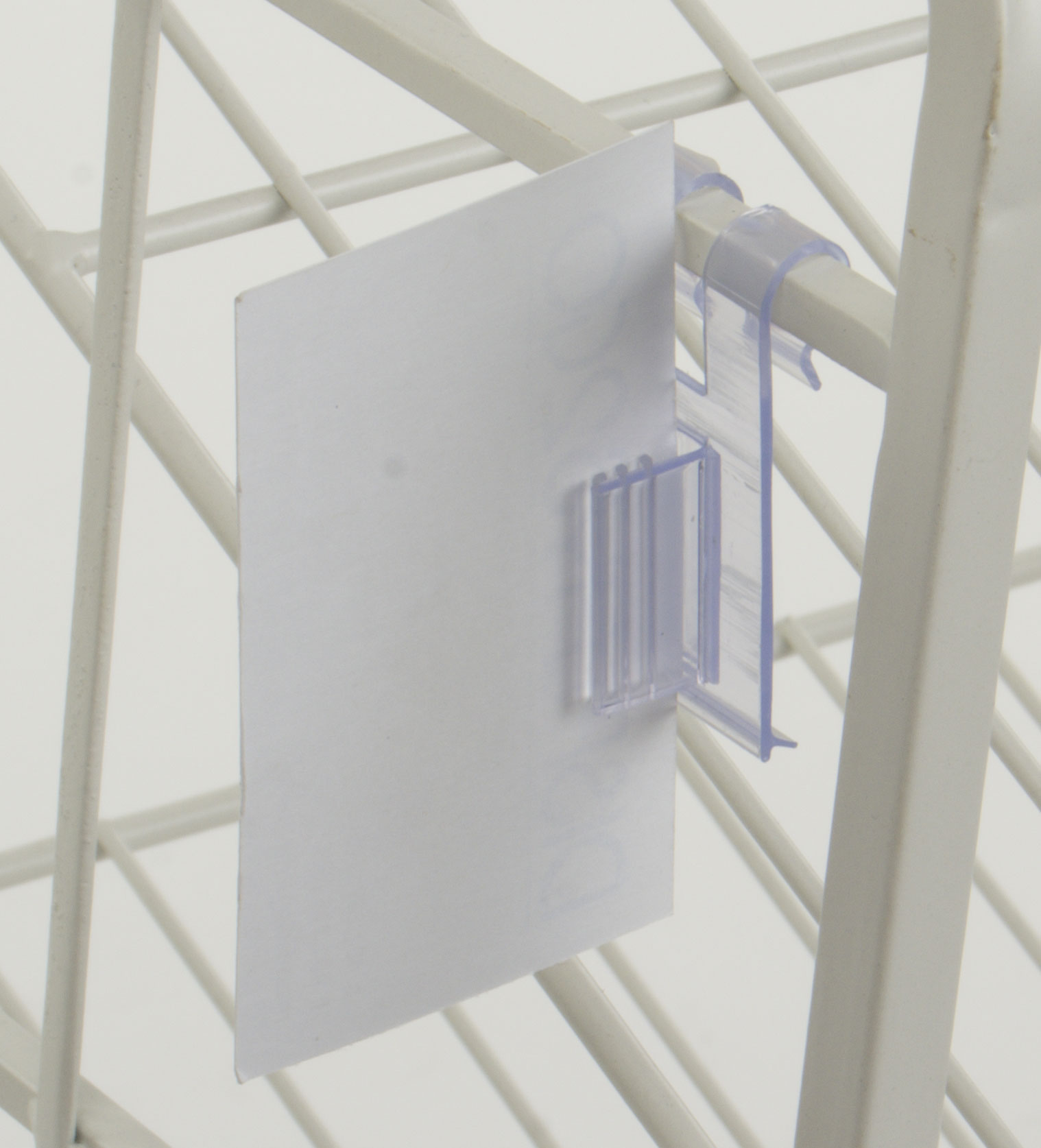 Wire Shelf Sign Holder | Price Gripper Clip - 100 Units | Displays2Go