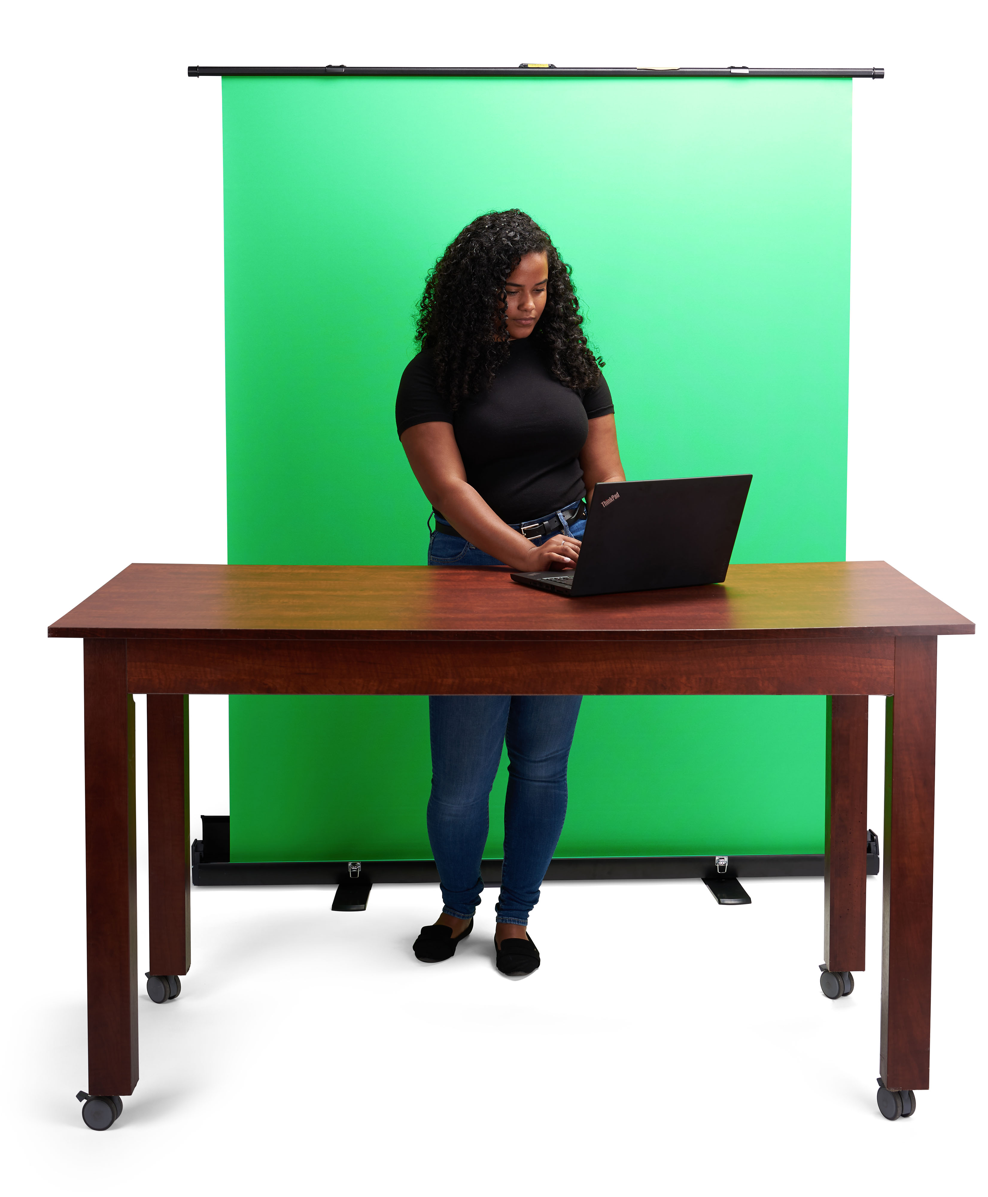 Retractable Green Screen Banner Stand | Portable Popup Design | Displays2Go