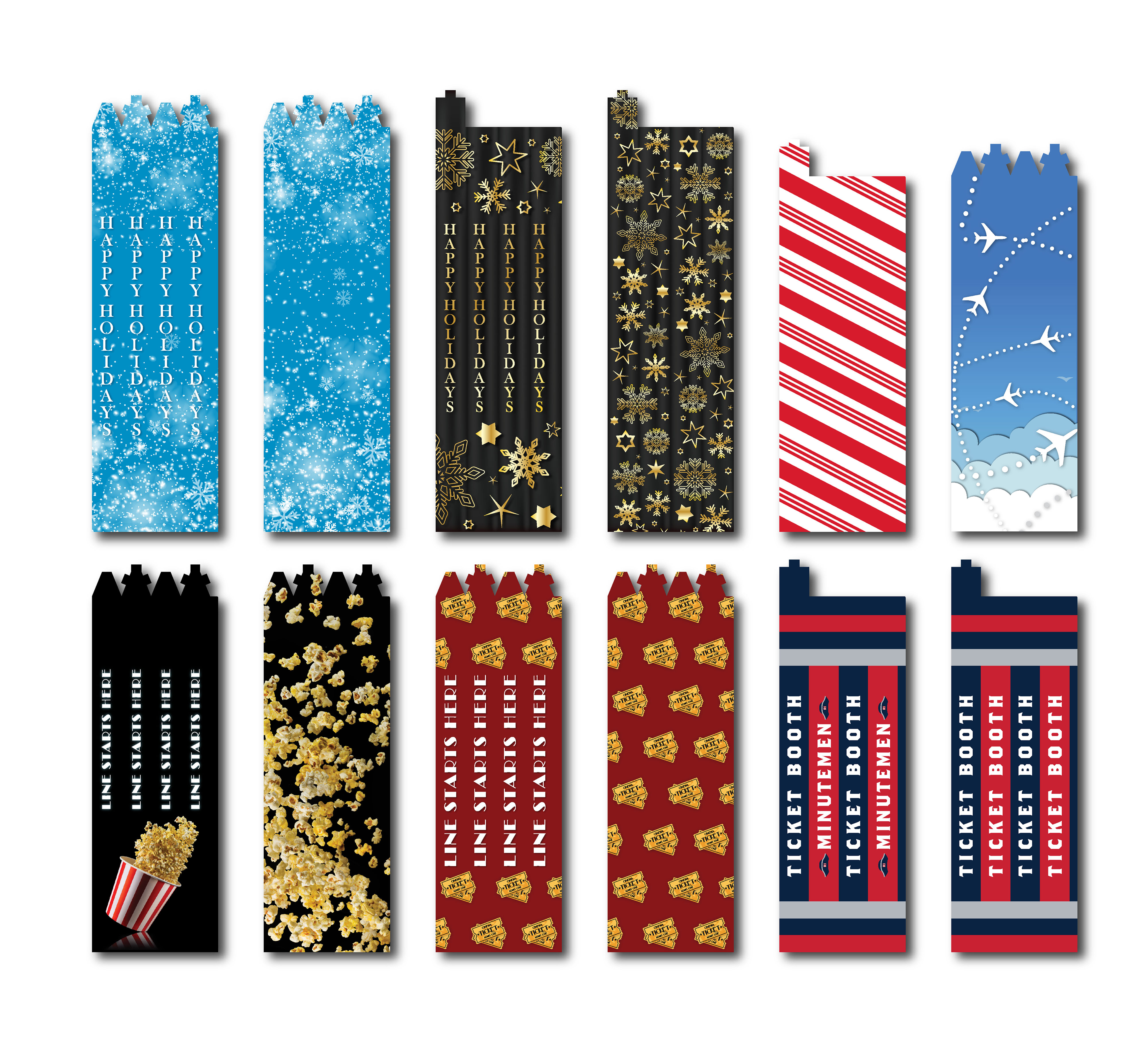 Custom Printed Stanchion Cover | 4 Panel Full-Color Graphics | Displays2Go