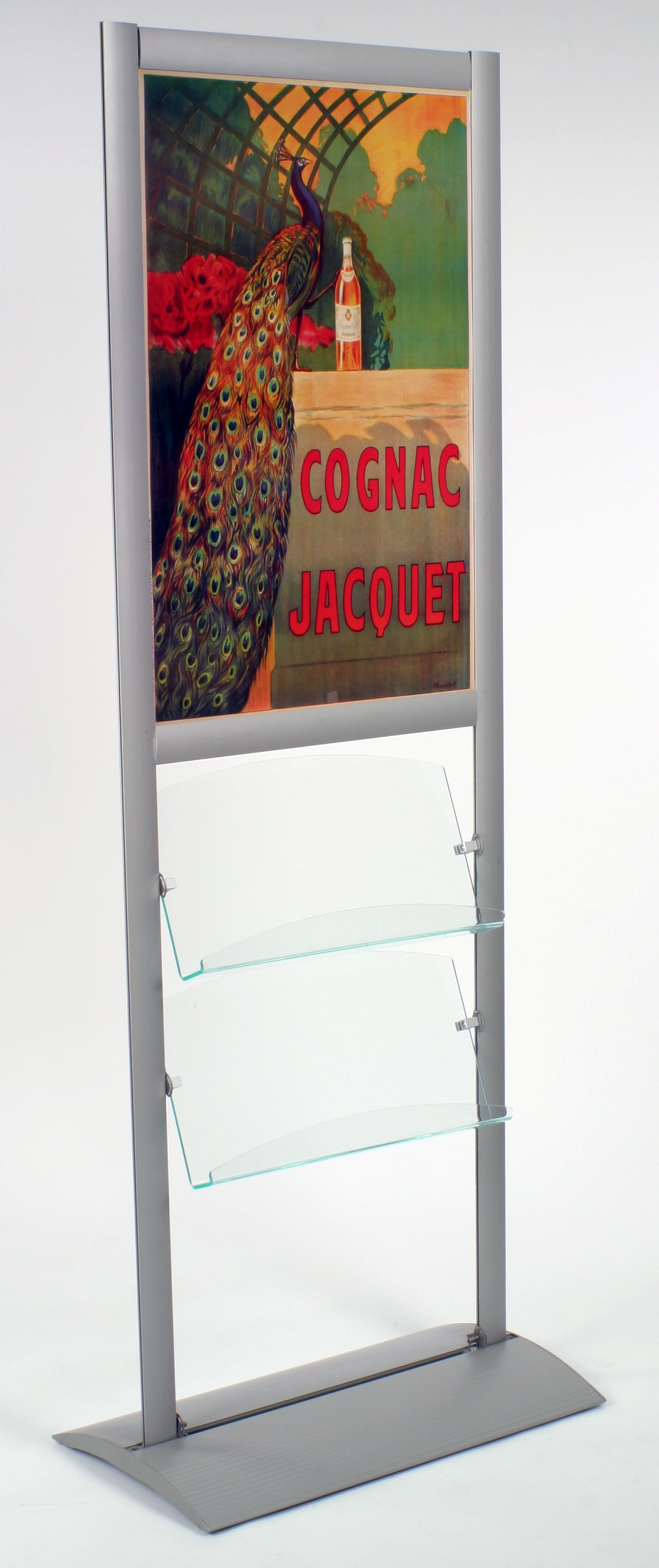 Literature Dispenser | Includes (2) 22" Wide Acrylic Pockets | Displays2Go