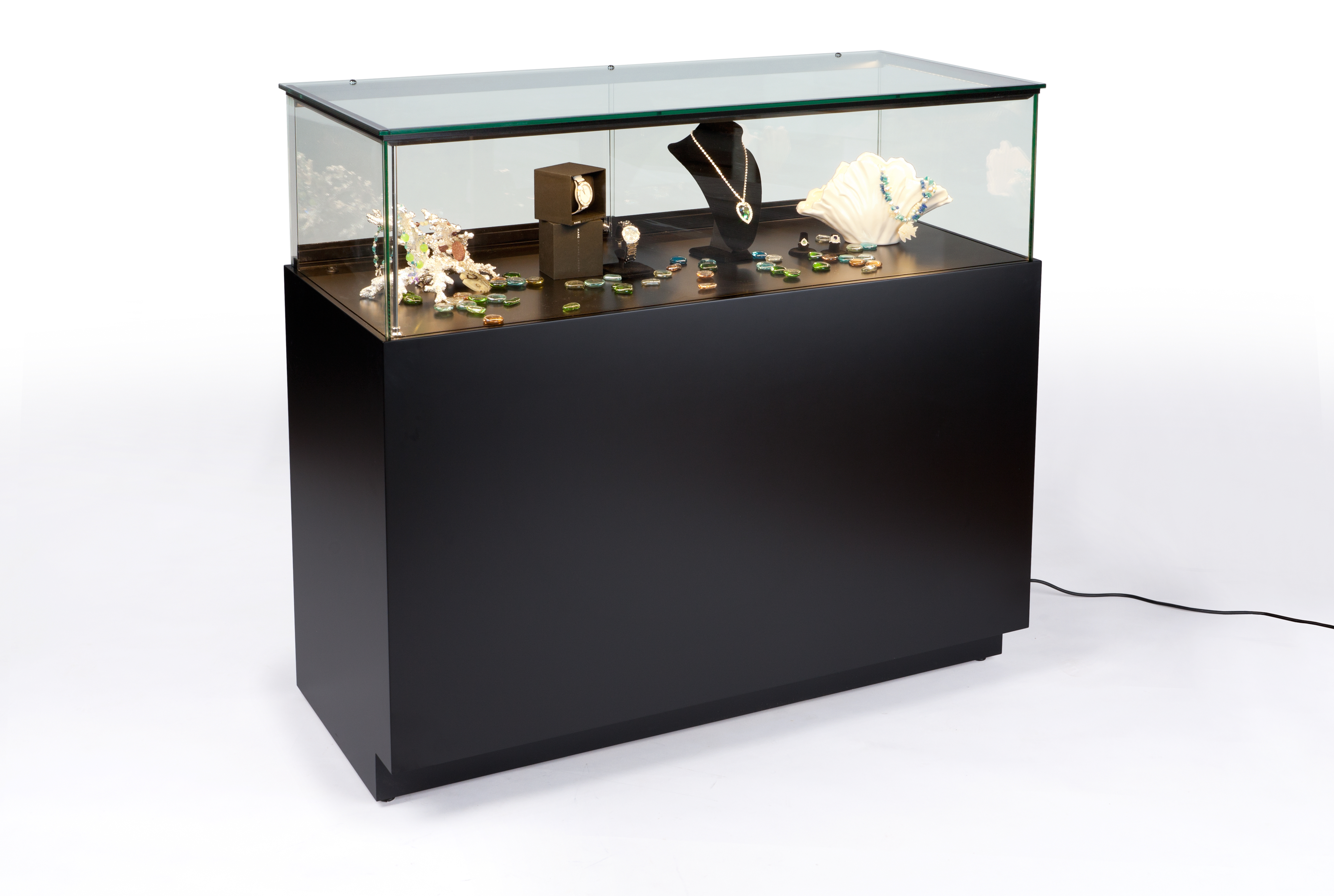 LED Lit Jewelry Counter - Quarter Vision | Displays2Go