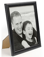 8" x 10" Wood Picture Frames | Black