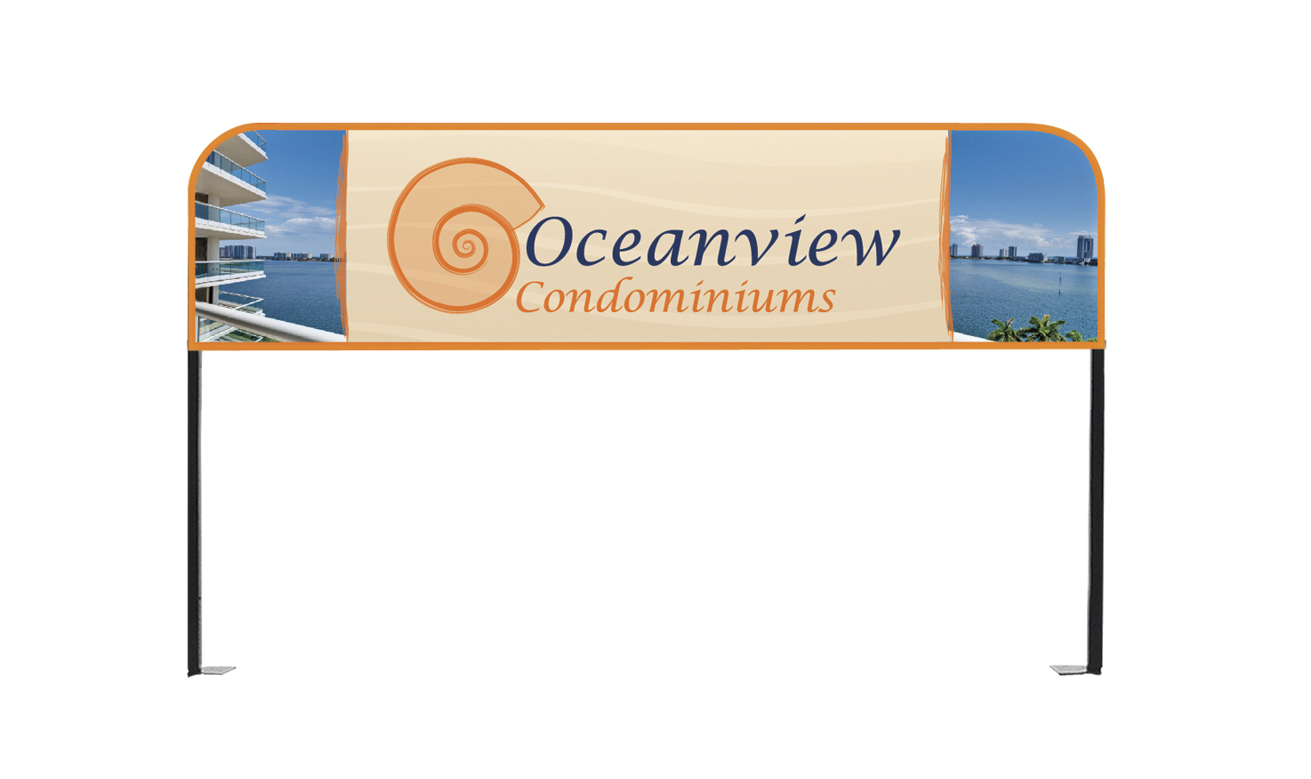 Trade Show Table Header | with Custom Printing | Displays2Go