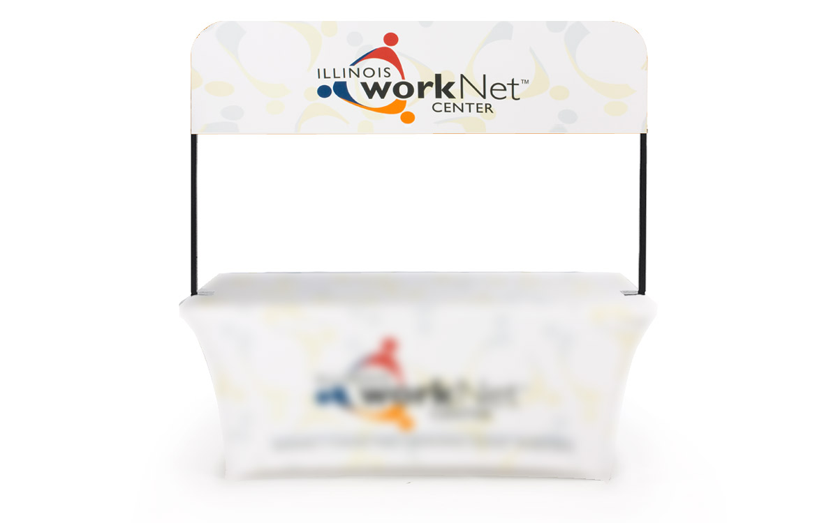 Trade Show Table Header | with Custom Printing | Displays2Go