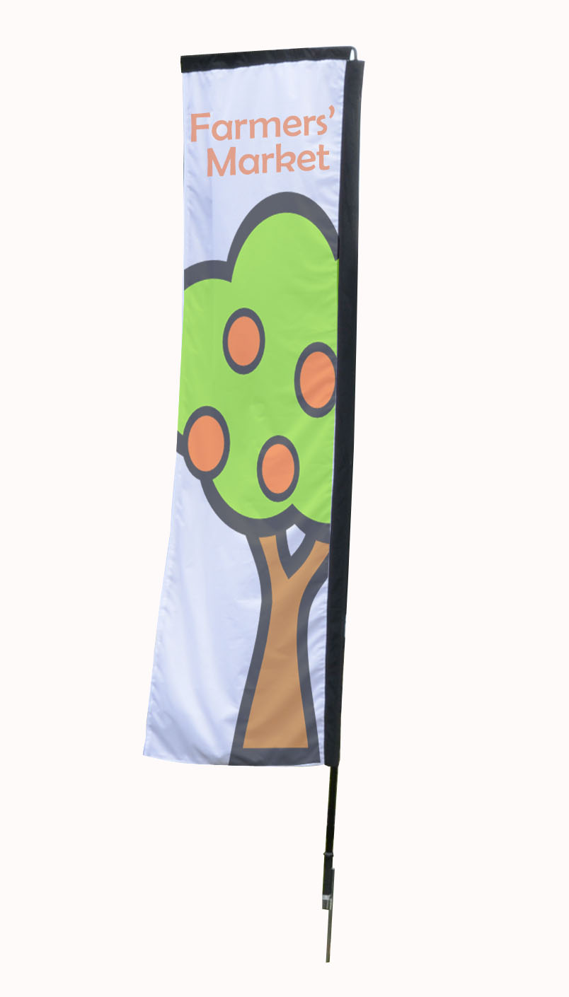 Custom Printed Banner | 9.8' Tall Flag | Displays2Go