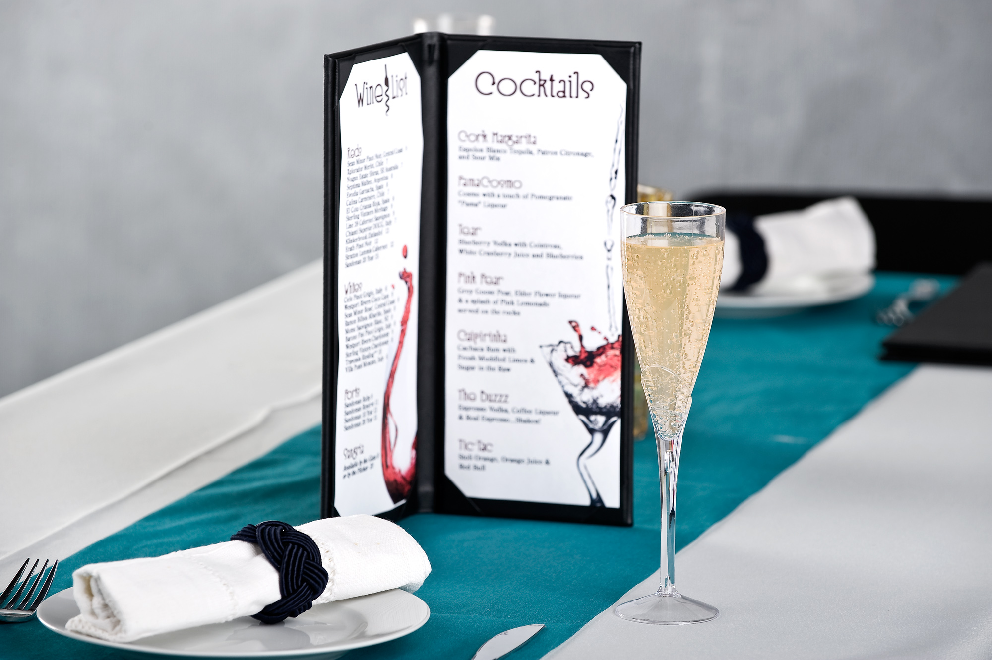 Wine List Covers | Upscale Hardcover Leatherette Menu | Displays2Go