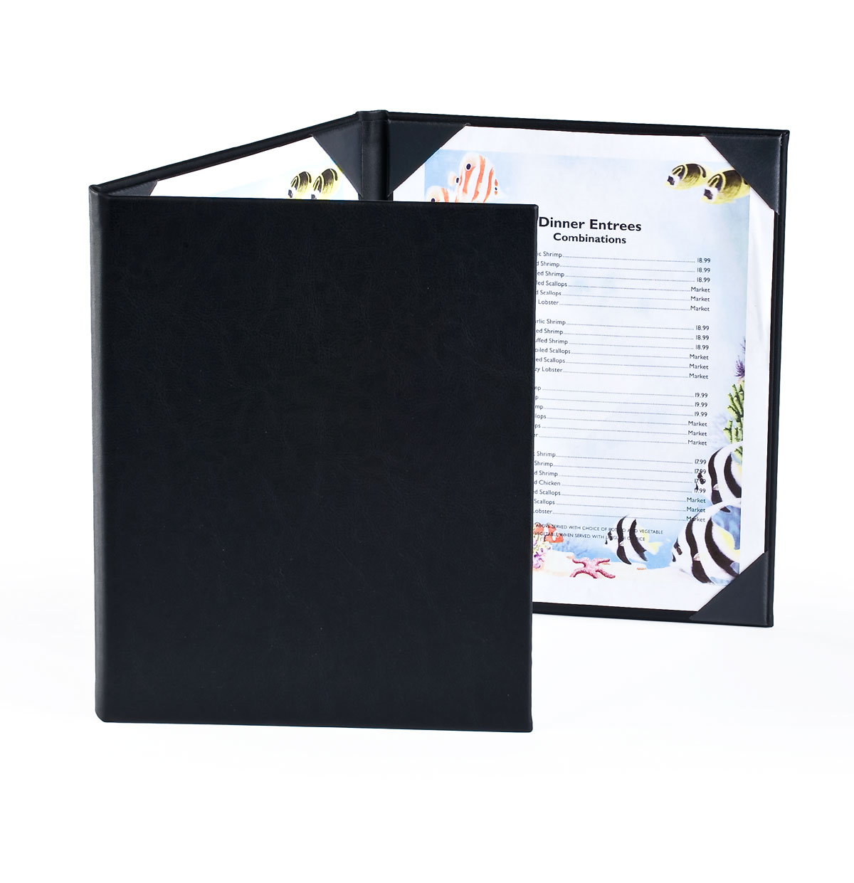 Menu Holders for Restaurants | Tri-Fold Design | Displays2Go