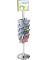 These poster display stands are extremely versatile!