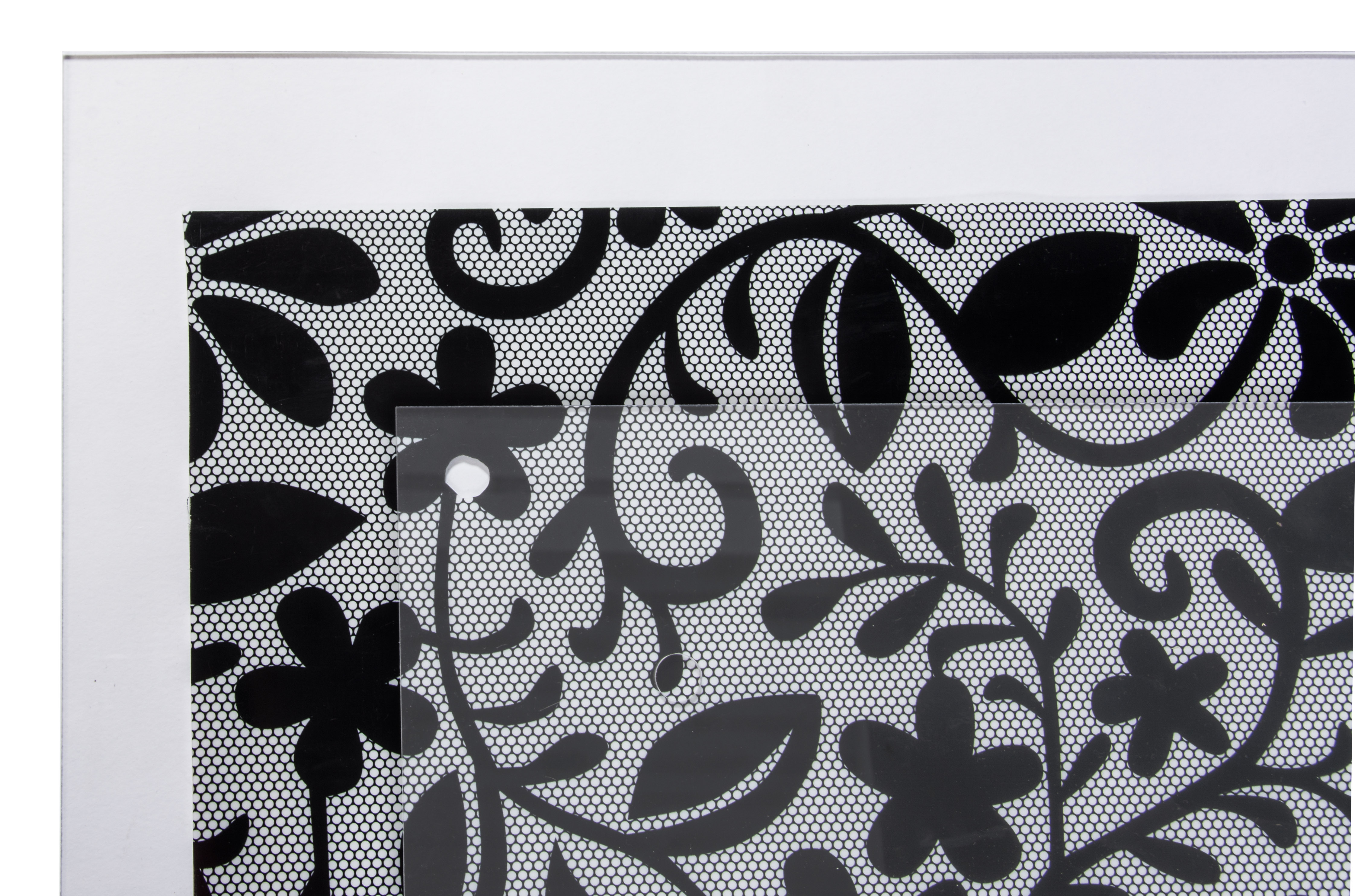 5’ Acrylic Graphic Panel | Flowery and Lace Pattern Poster Sign ...