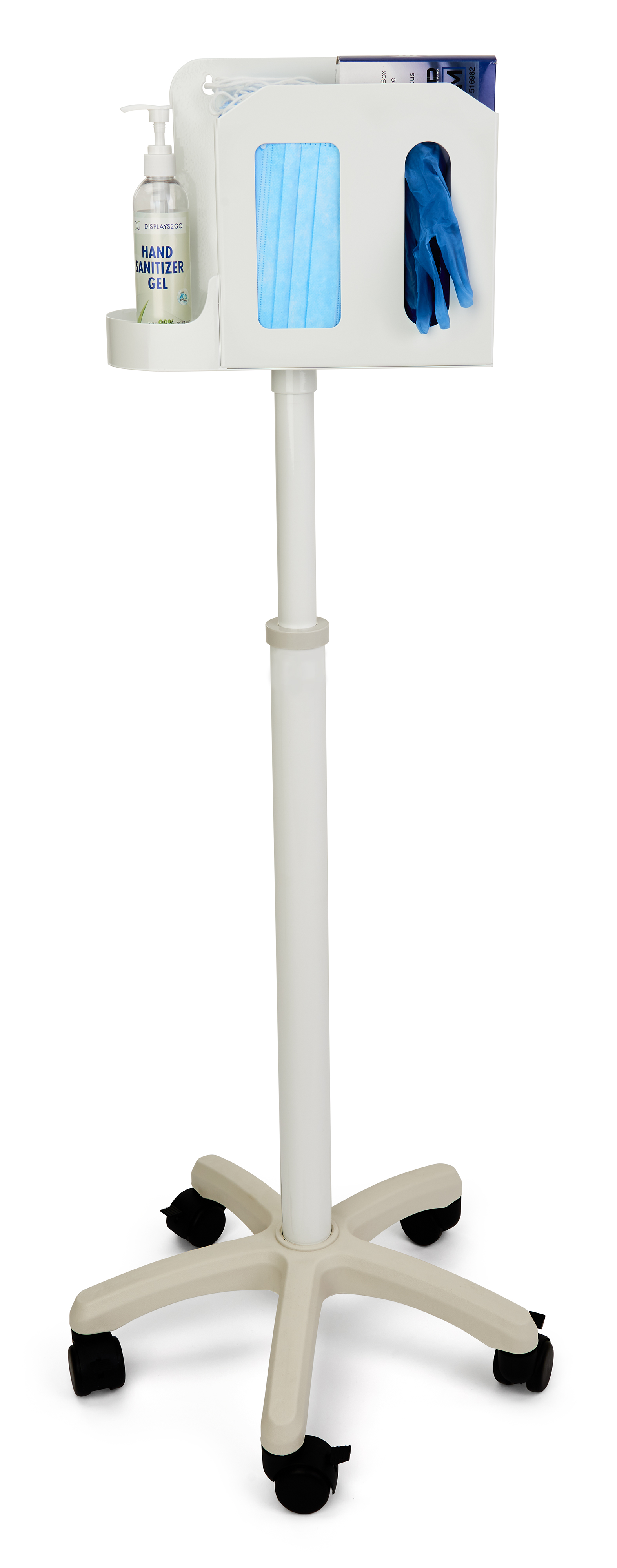 Respiratory Hygiene Station | 3 Compartments for Disinfectant Use ...