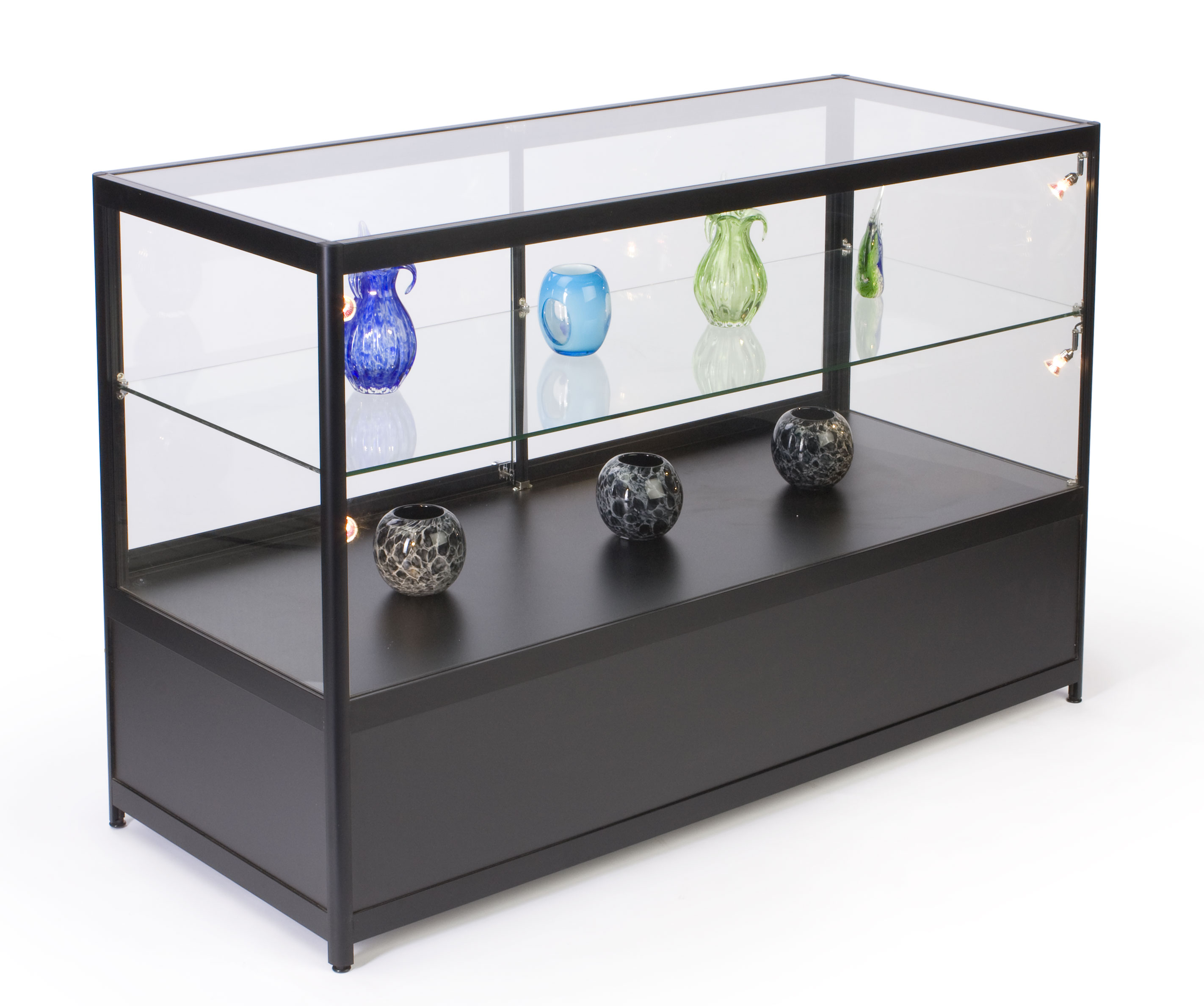Cash Counter | With Half Vision & Storage Base | Displays2Go