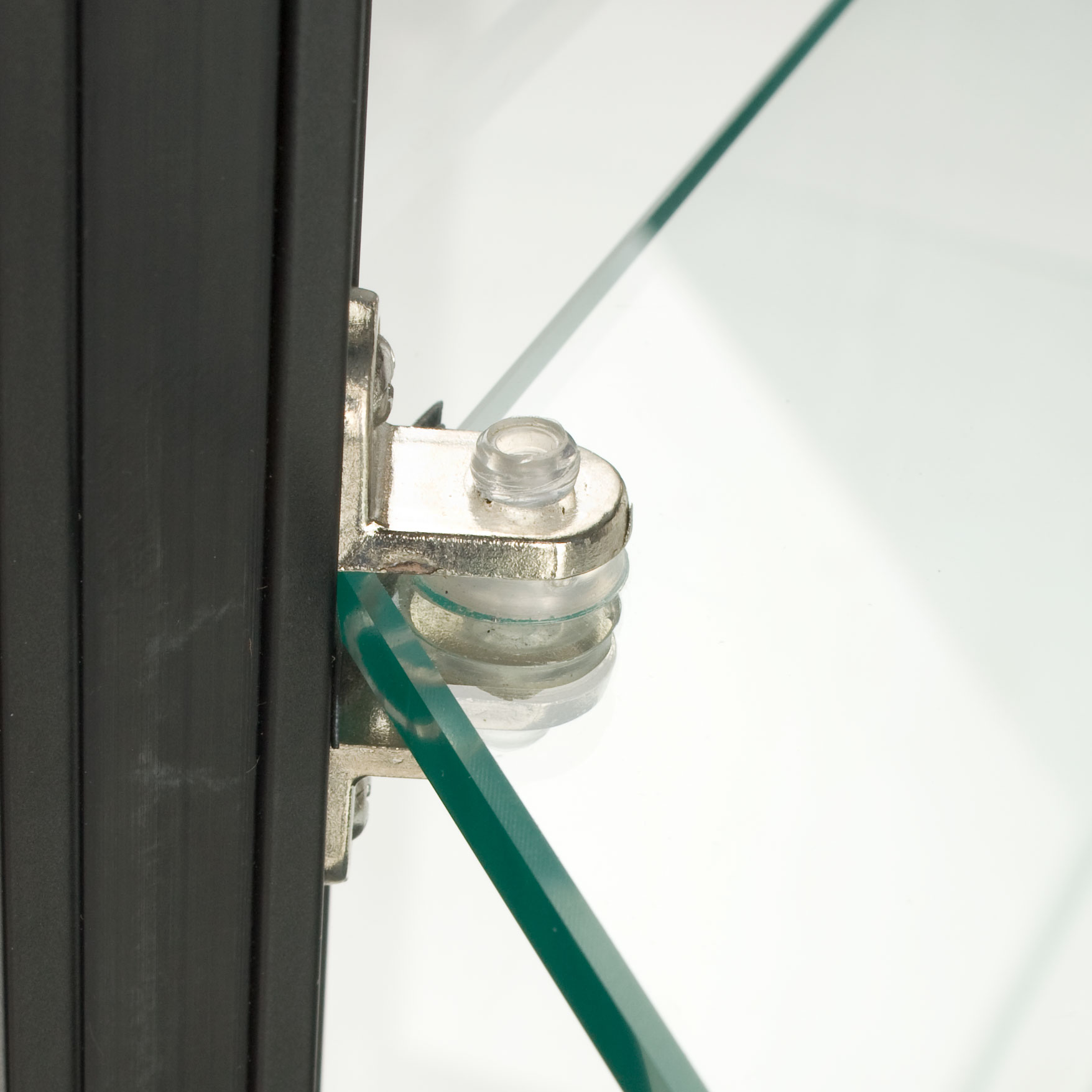 Cash Counter - Corner Fitting Fixture w/ Lights | Displays2Go