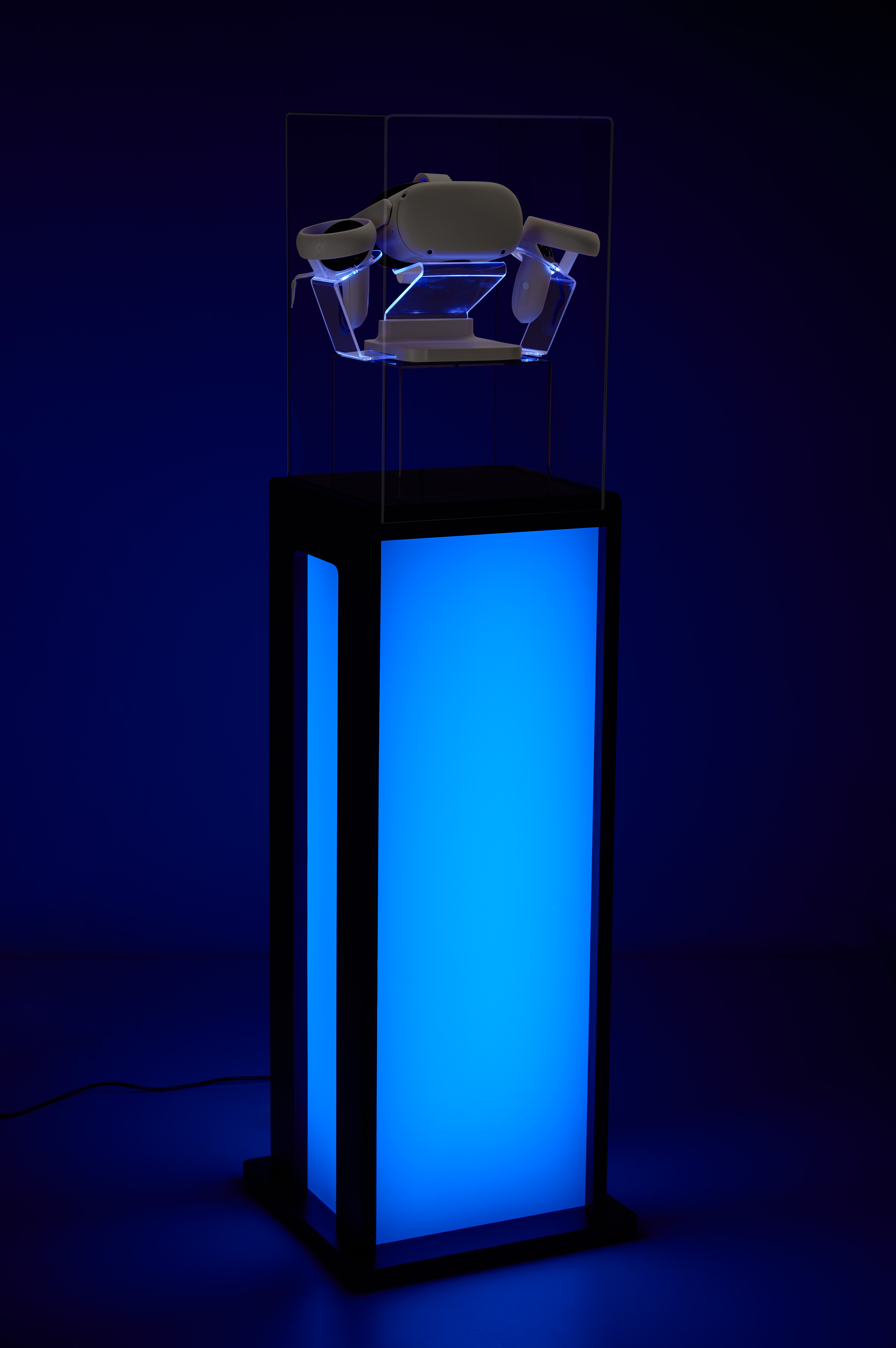 Acrylic Display Pedestal with LED Lights | Eco-Friendly Design ...