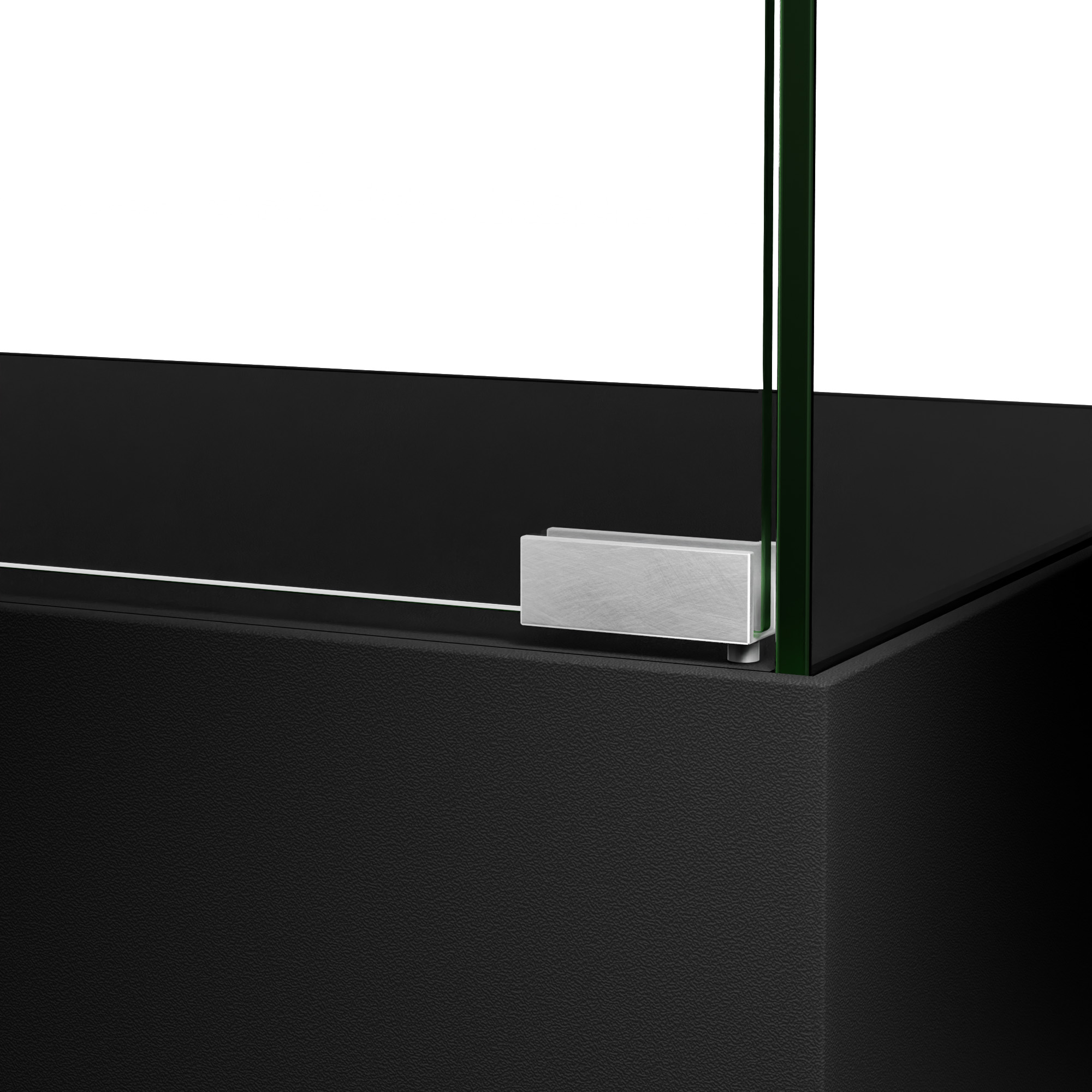 Tower Display | Frameless Tall Glass Showcase | Displays2Go