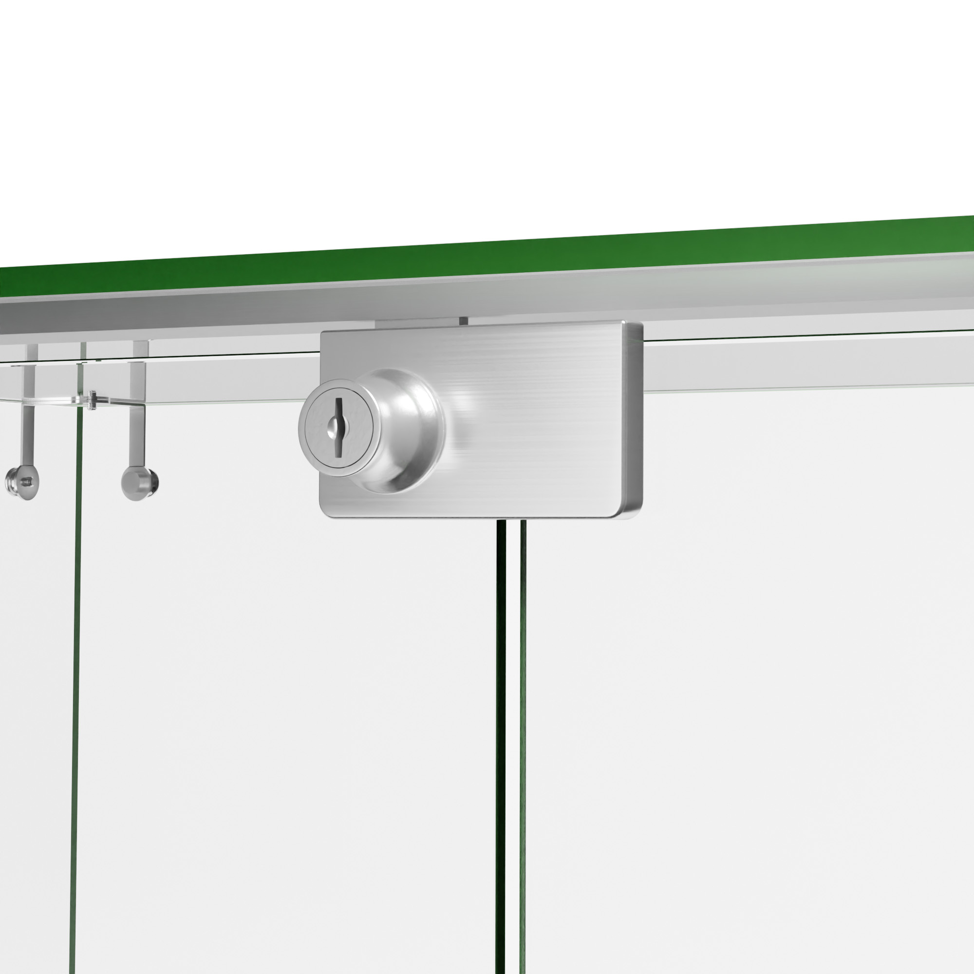 Tower Display | Frameless Tall Glass Showcase | Displays2Go