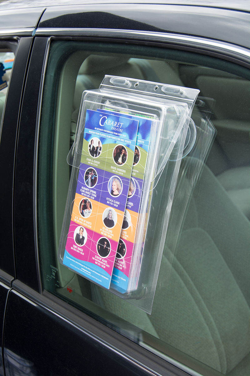 Vehicle Flyer Box | Mounts to Car Windows and Walls | Displays2Go