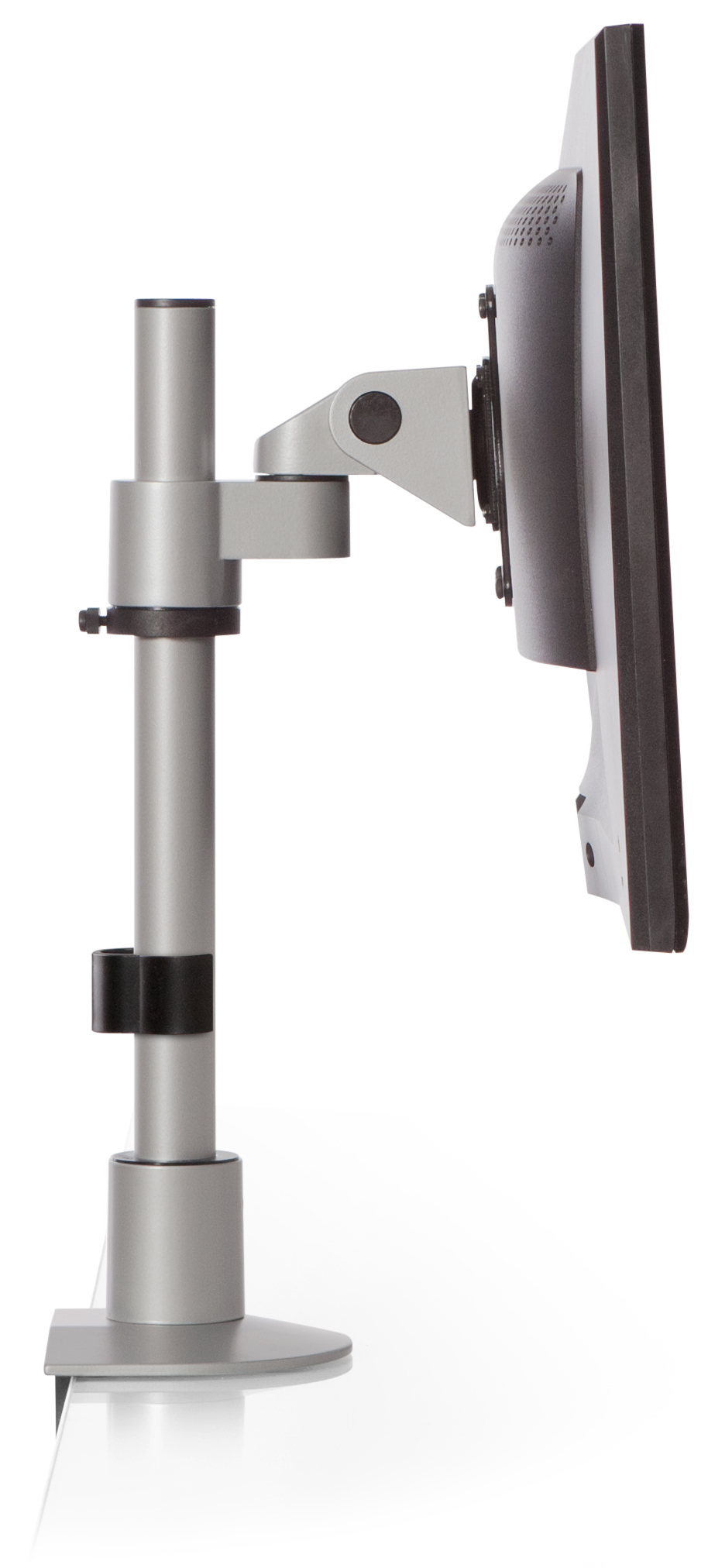 Silver Monitor Stand | Tilts Over 200° | Displays2Go