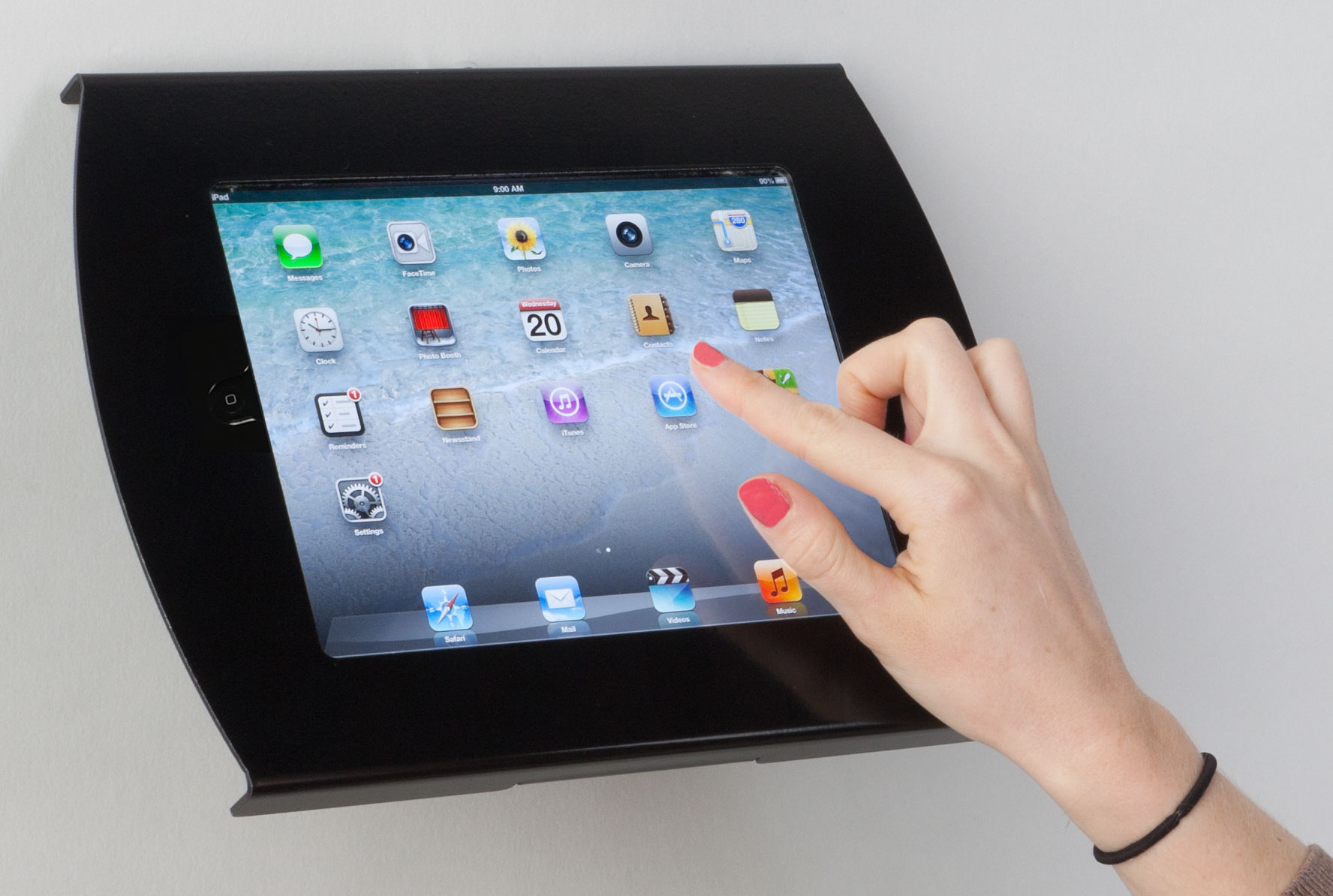 iPad Bracket with Full Rotation - Fixes to Wall | Displays2Go