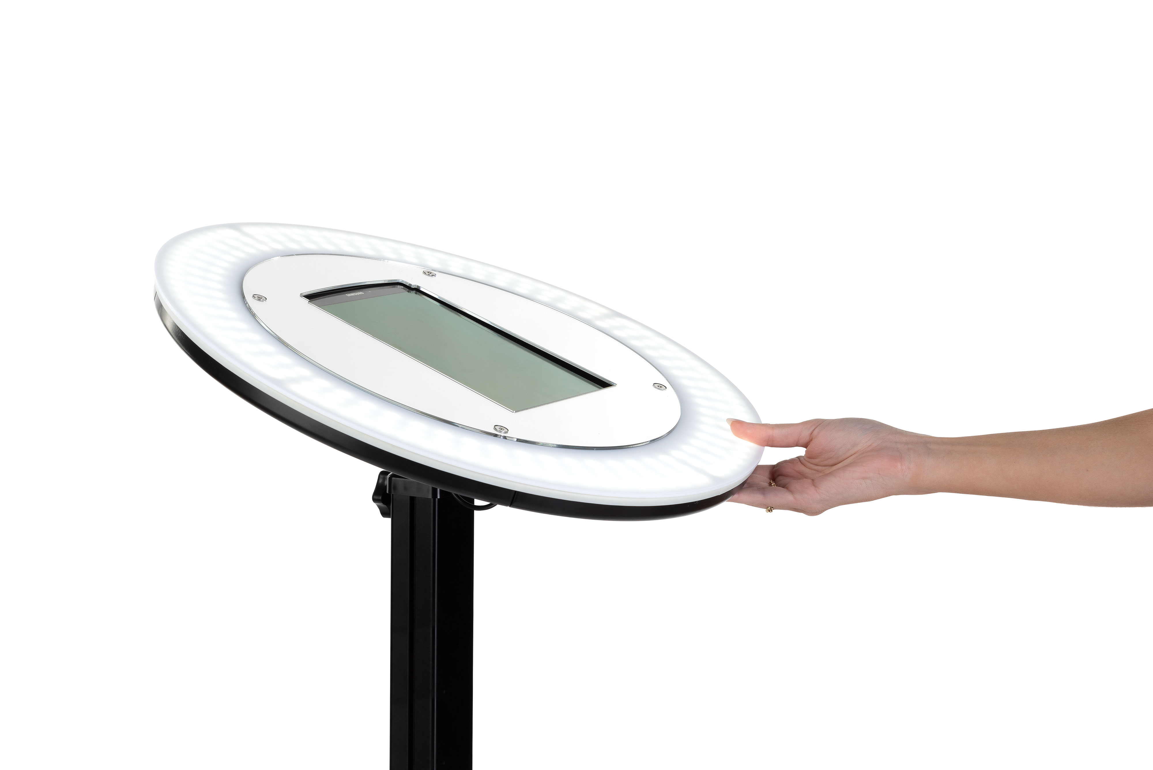 iPad Photo Booth Stand with Light Ring | Light-style Selfie Kiosk ...