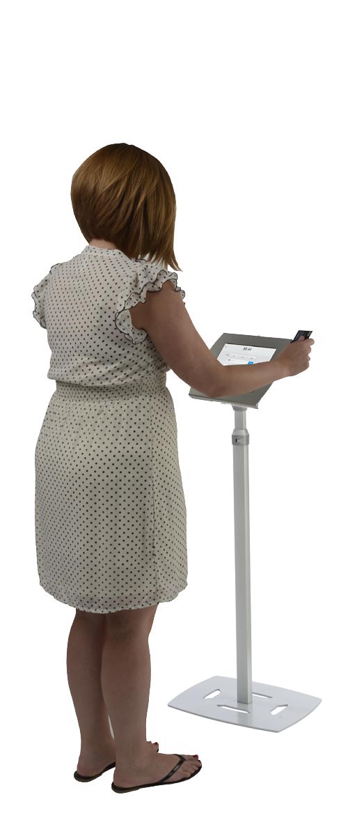 iPad Donation Kiosk | Square CC Reader Accessible | Displays2Go