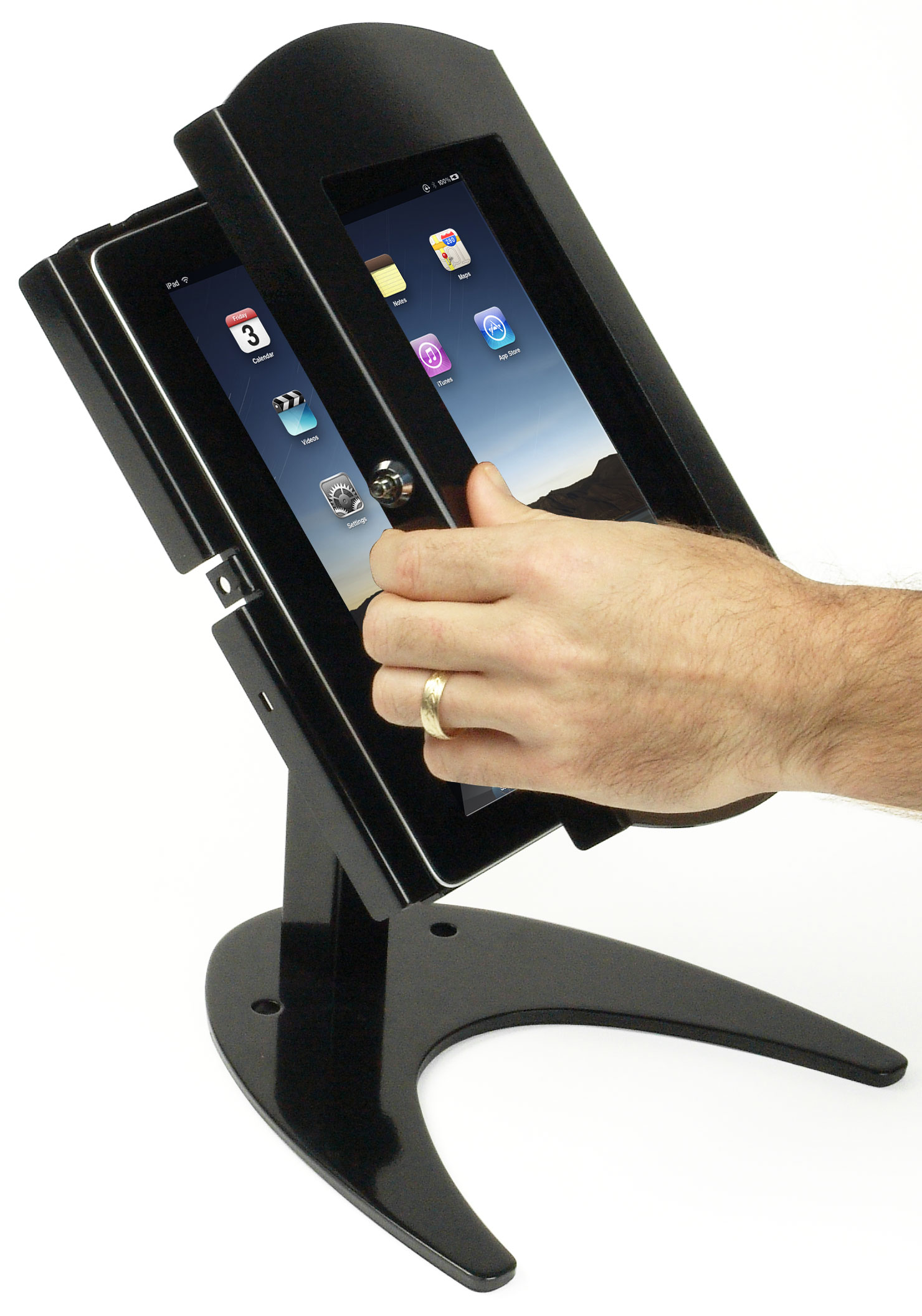 iPad Countertop Stand | Locking Enclosure for Tablets | Displays2Go