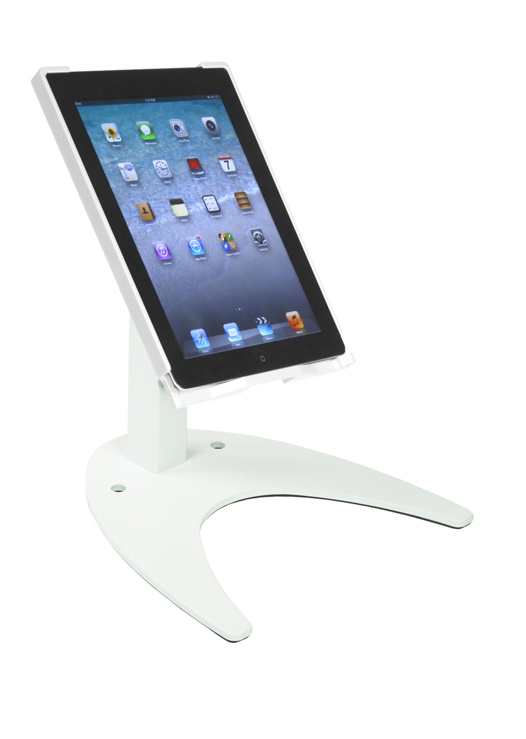 Countertop iPad Stand | Cover or Expose the Home Button | Displays2Go