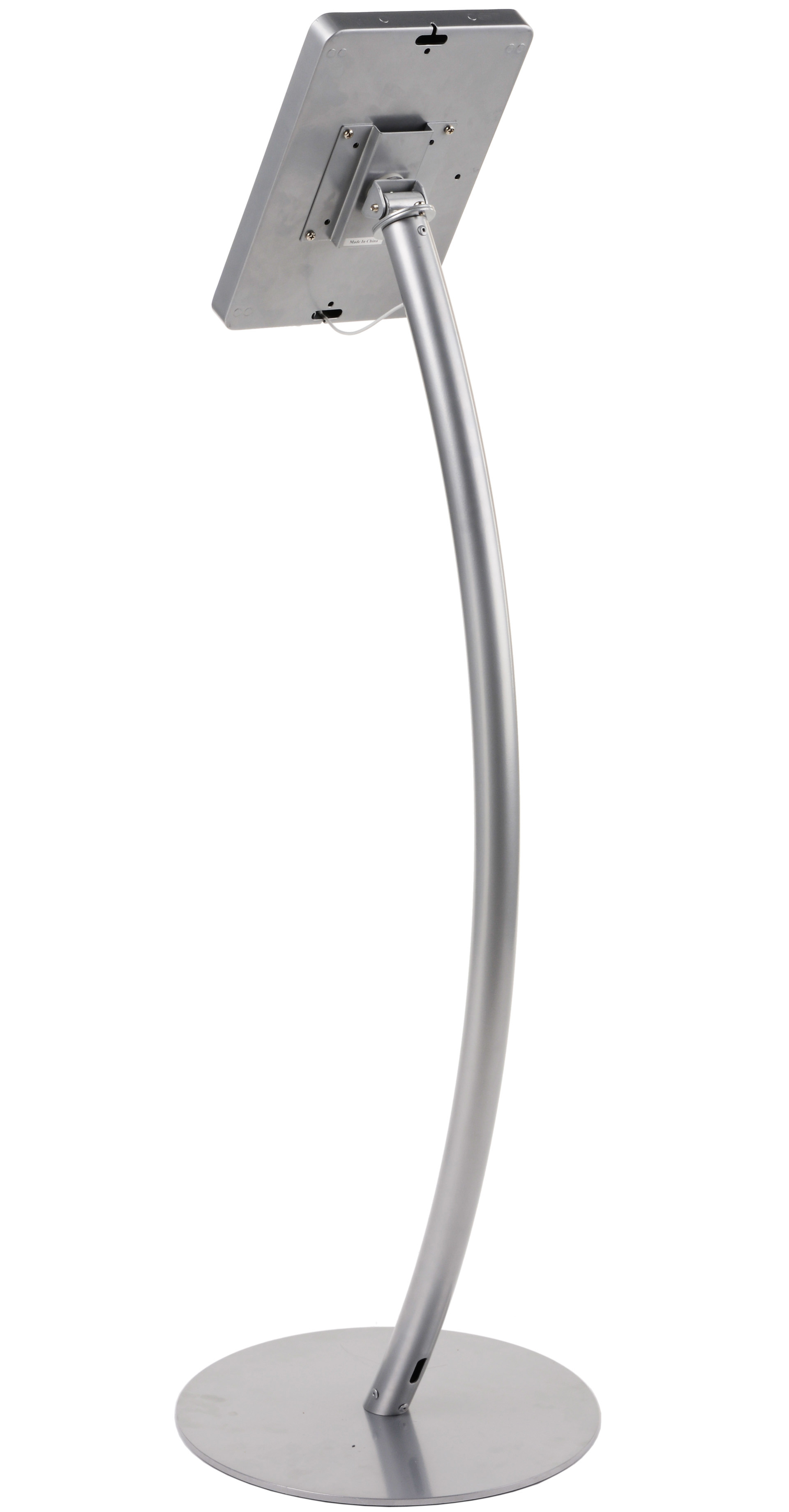 Commercial Tablet Stand | Curved iPad Enclosure Kiosk | Displays2Go