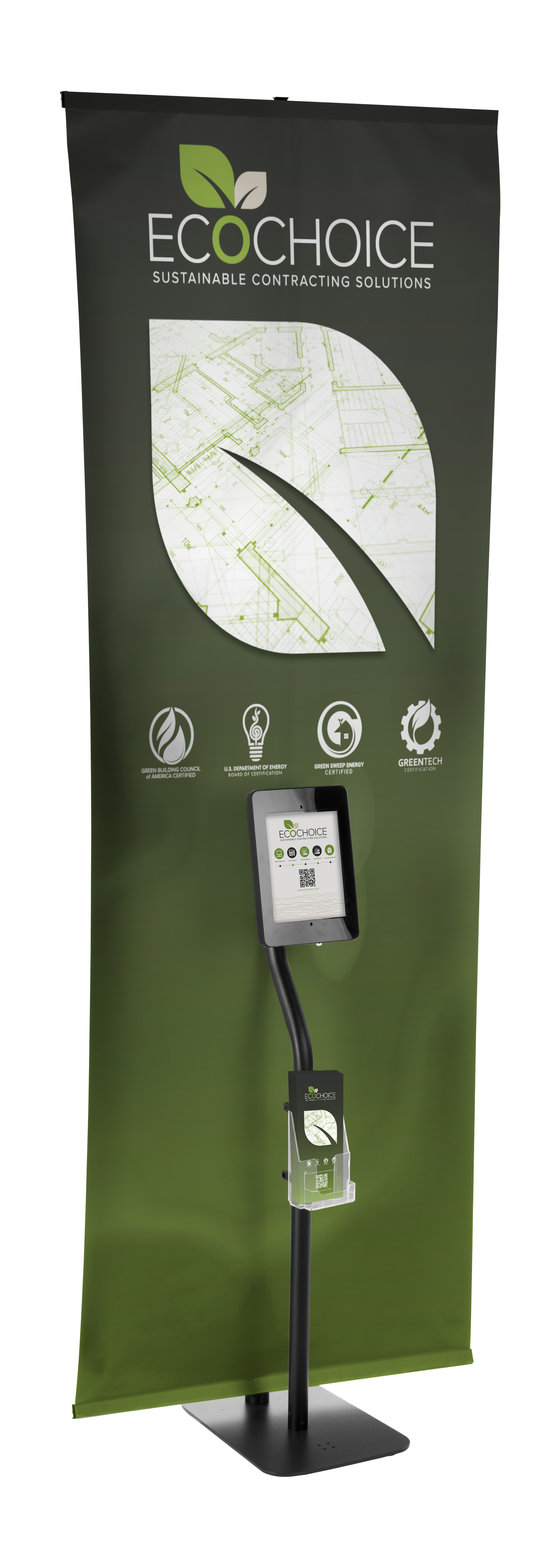 iPad Stand with Custom Banner | For a Variety of Apple Devices ...