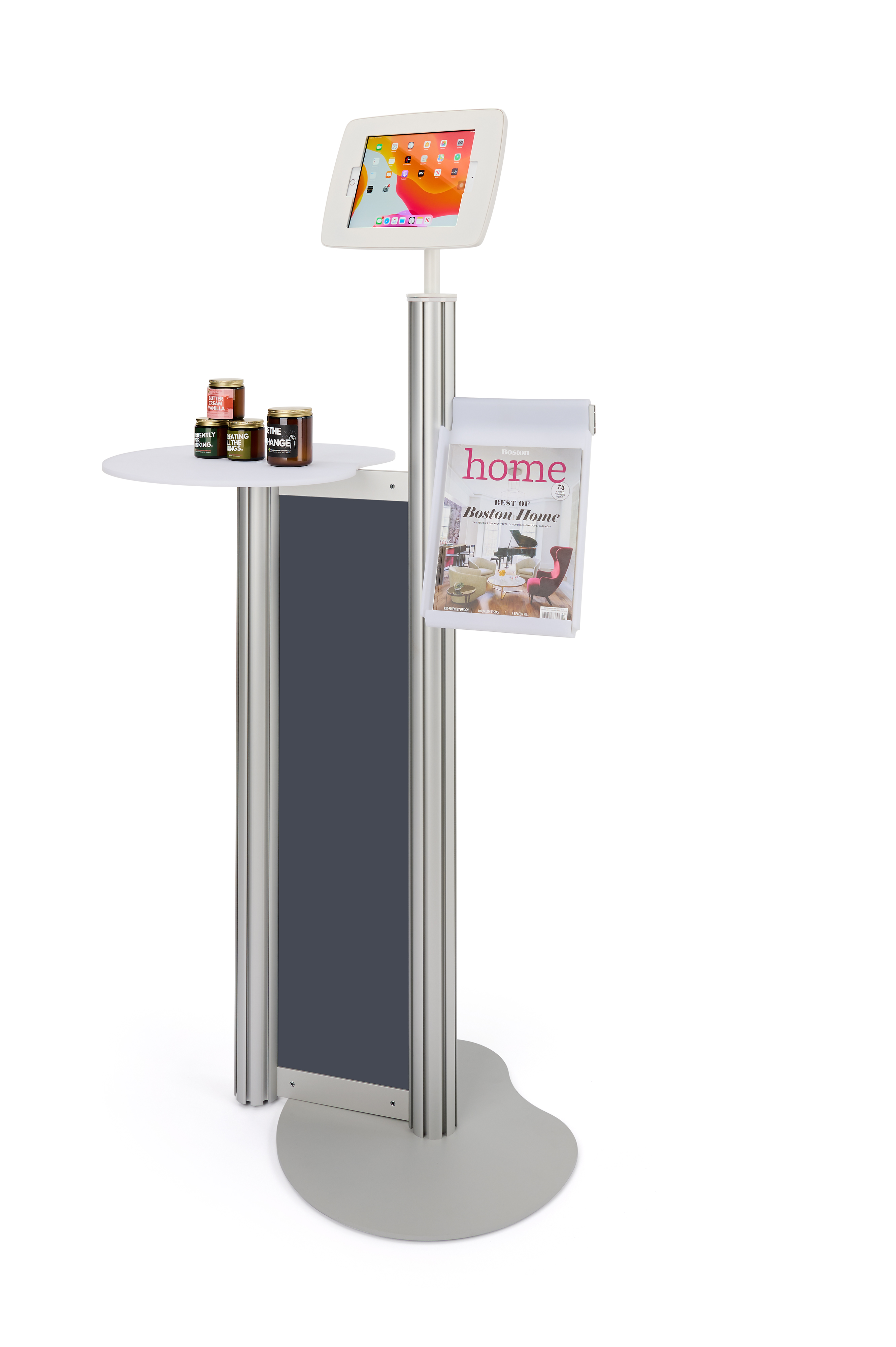 iPad Display Table | Rotating Enclosure | Displays2Go