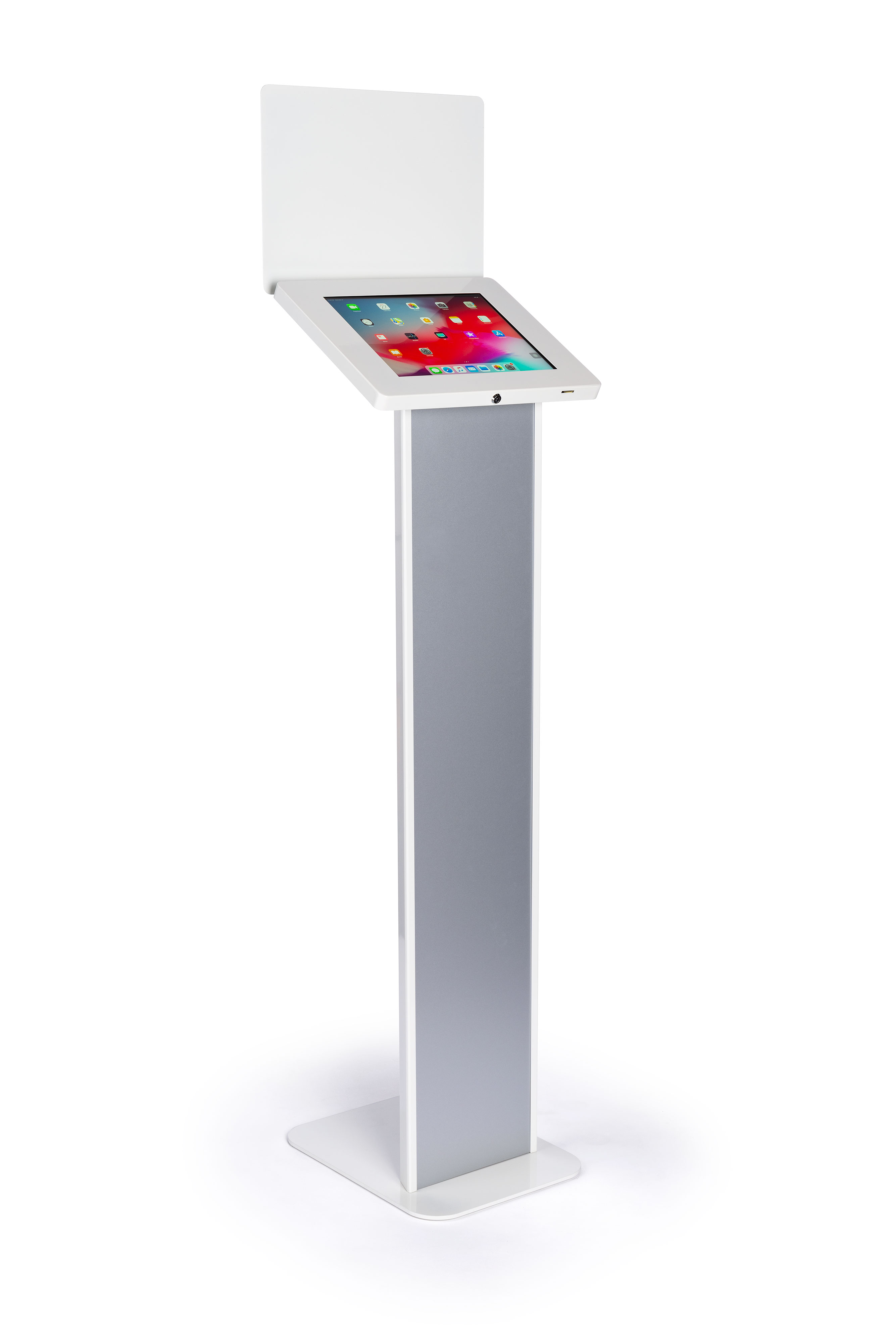 iPad Panel Kiosk | Wide Base for Stand Stability | Displays2Go