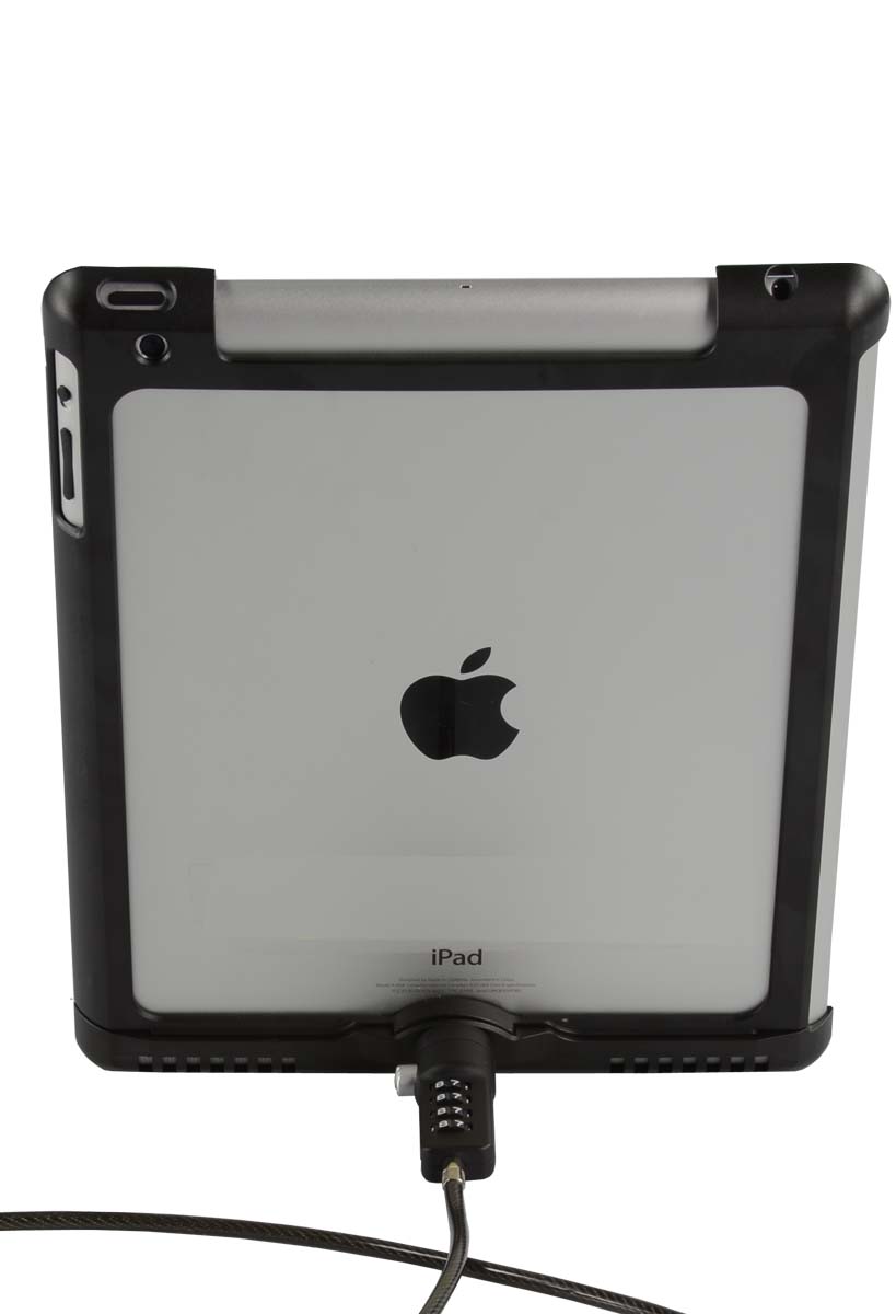 Locking iPad Case | Security Cable with Dial Lock | Displays2Go